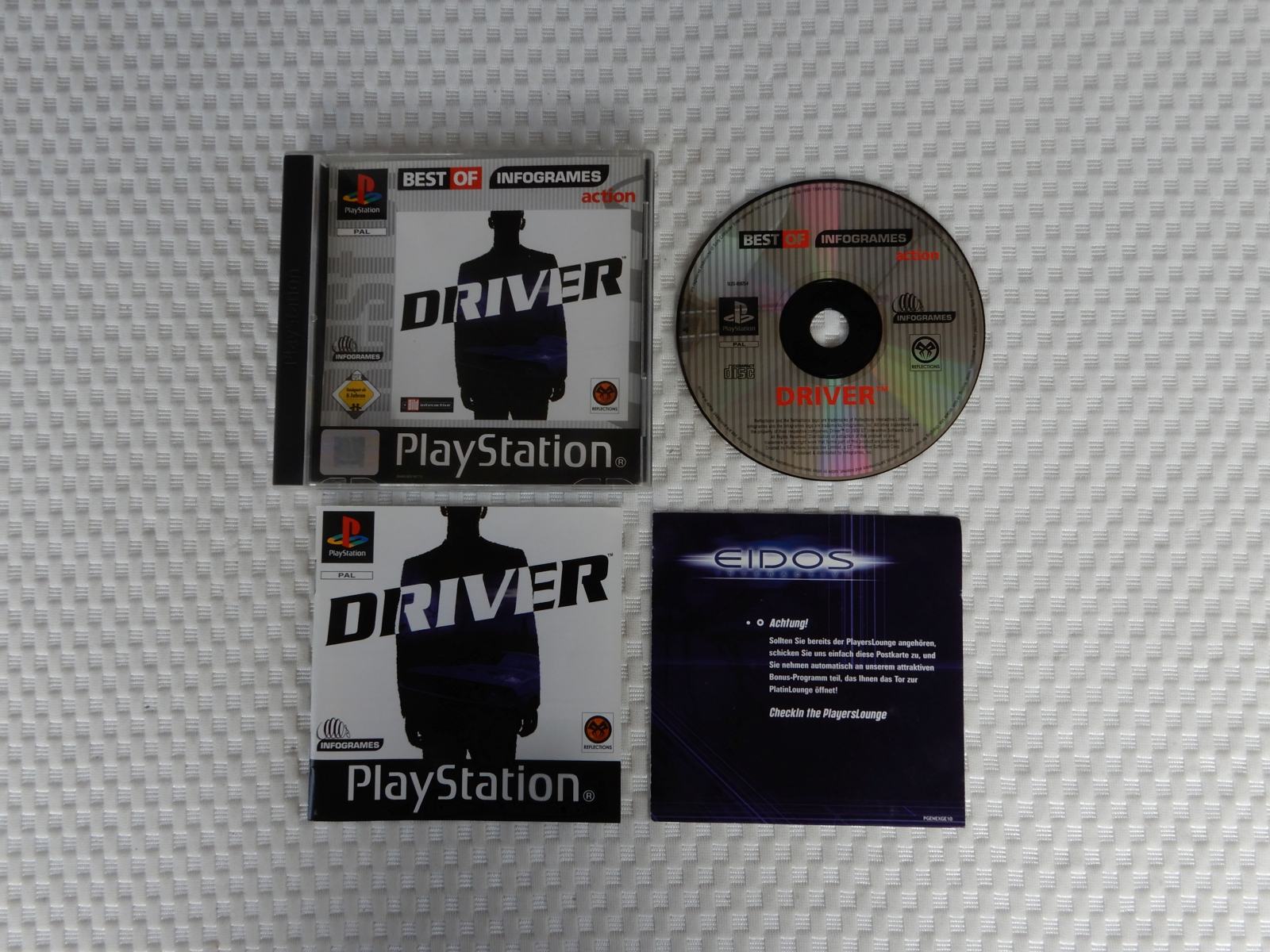 Driver kao NOVA za Playstation 1 PS1 #4451