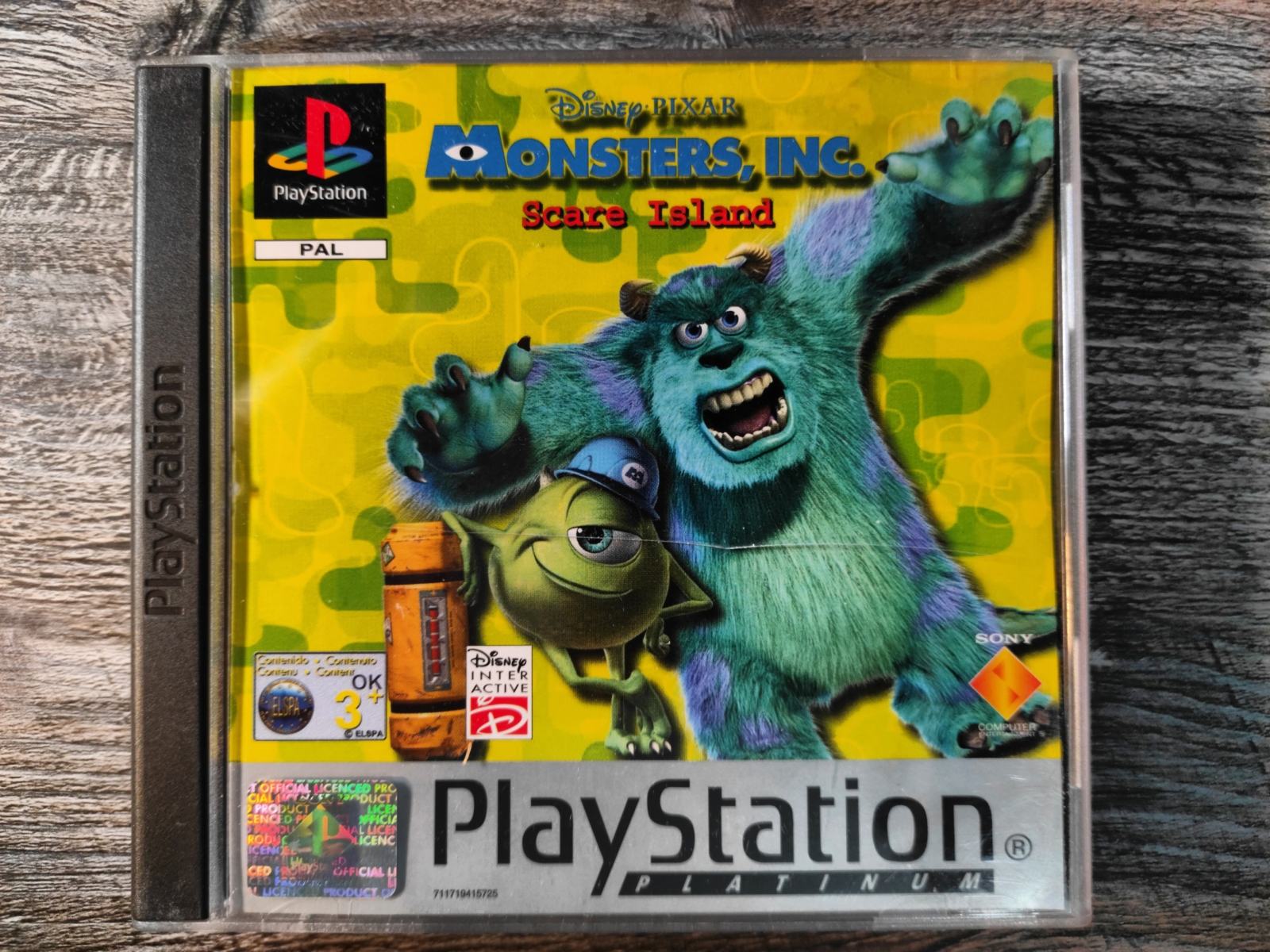 ps1 Monsters Inc ps1