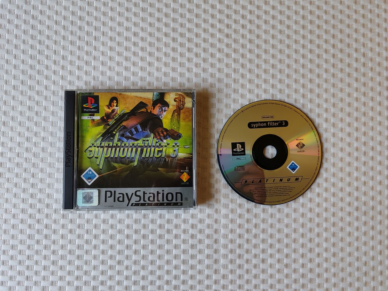 Syphon Filter 3 za Playstation 1 PSX disc u vrlo dobrom stanju