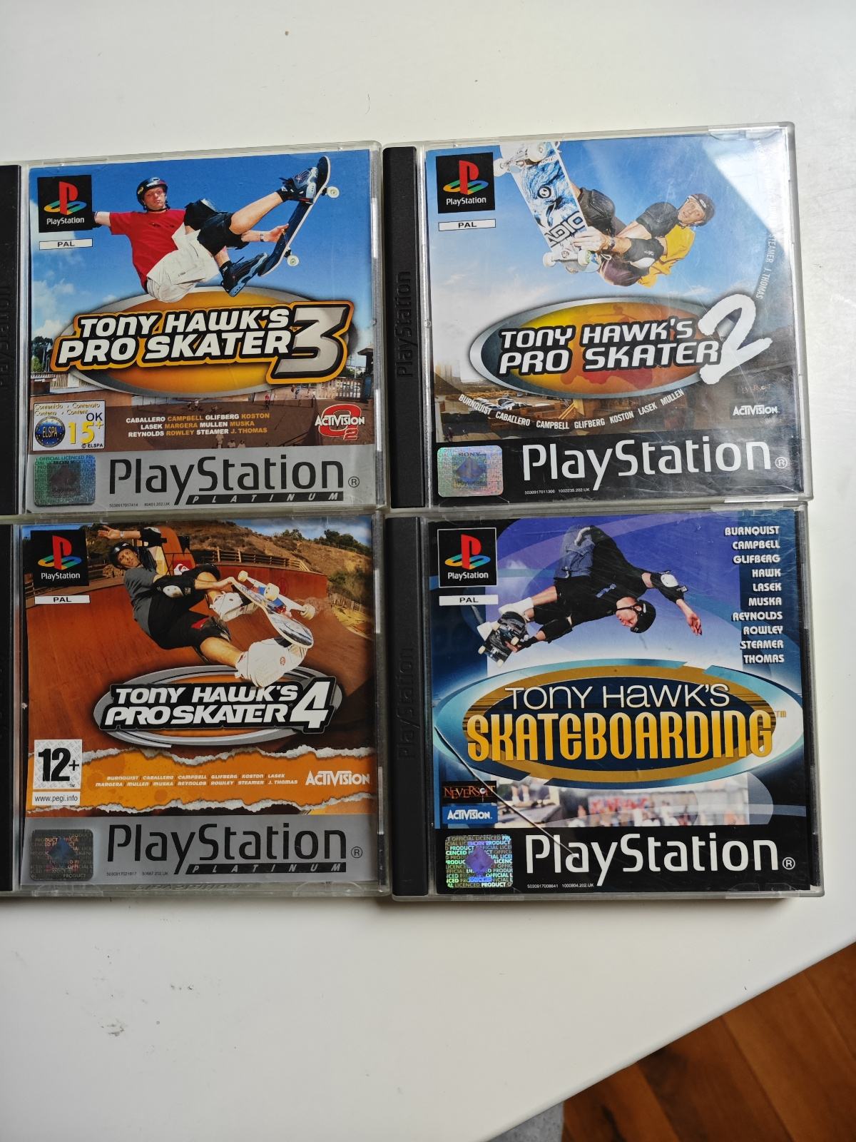 Tony Hawks pro skater ps1 komplet