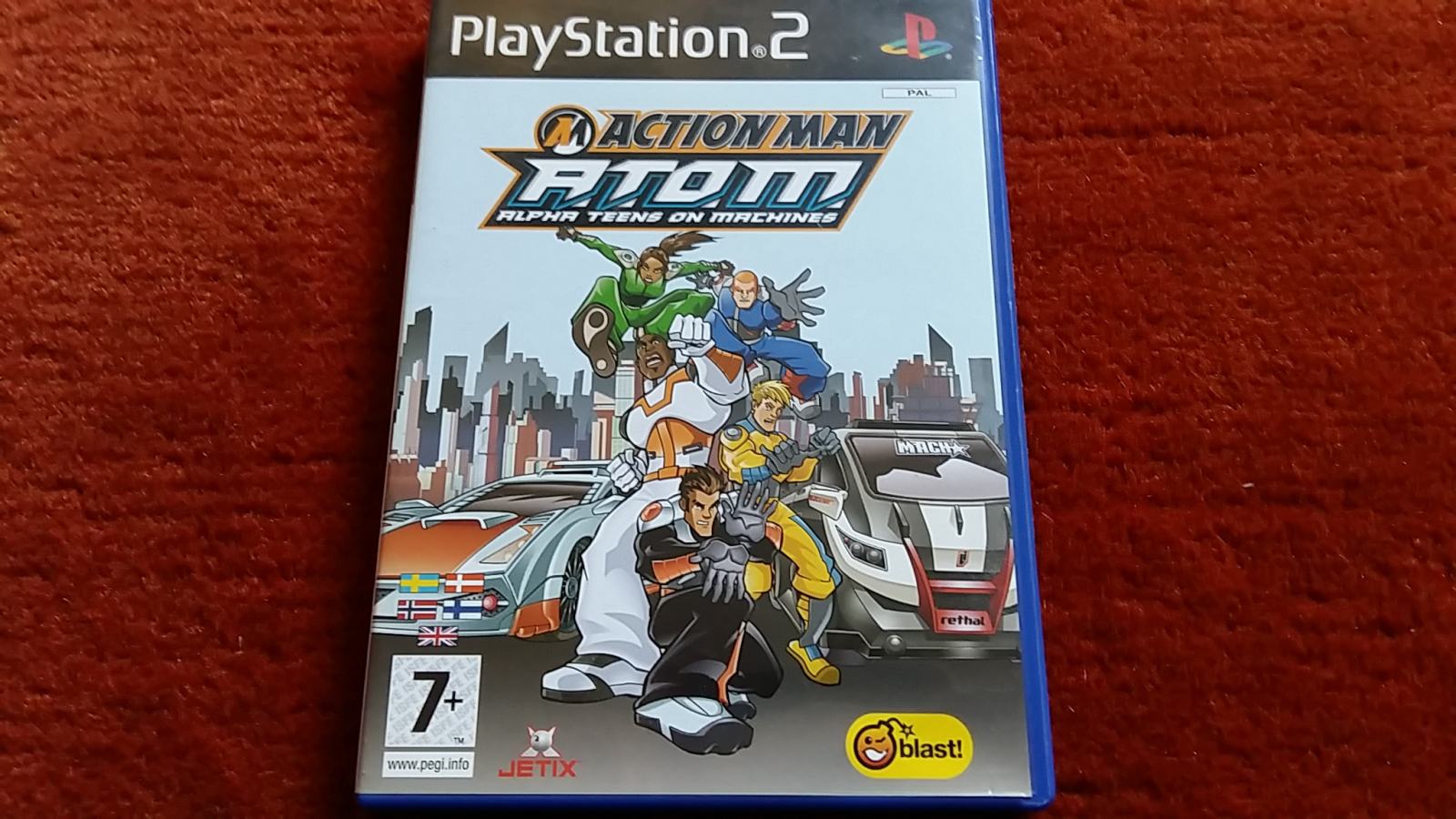 action man atom alpha teens on machines ps2