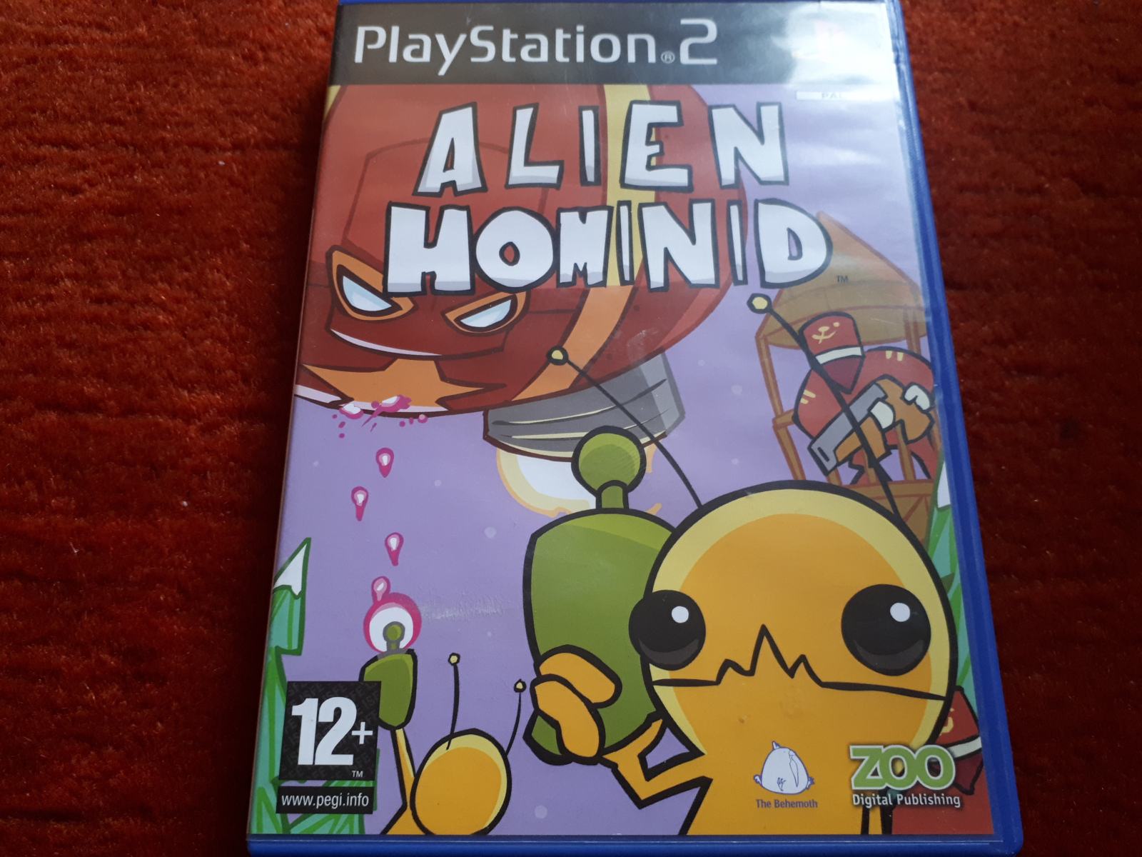 alien hominid ps2 black label