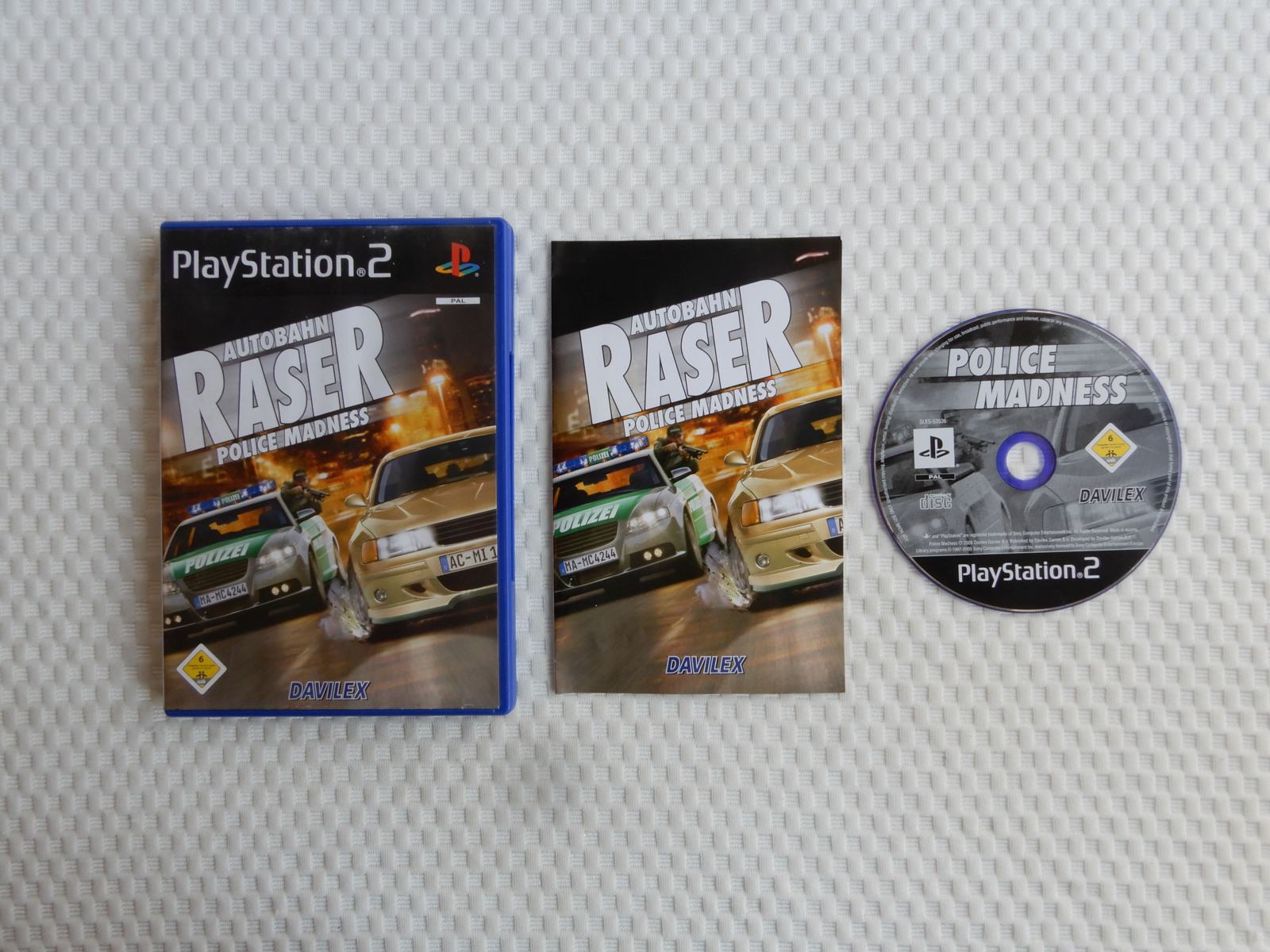 Autobahn Raser Police Madness za Playstation 2 PS2 #6673