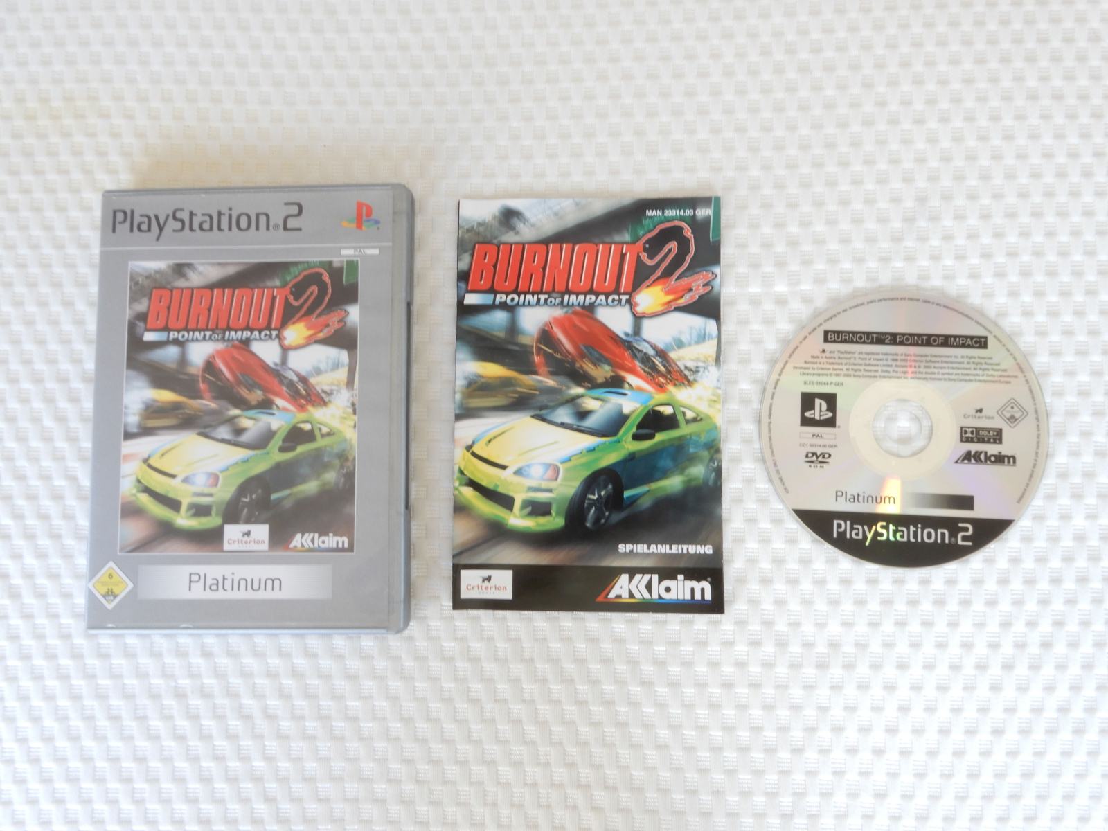 Burnout 2: Point of Impact 2 za Playstation 2 PS2 #3452