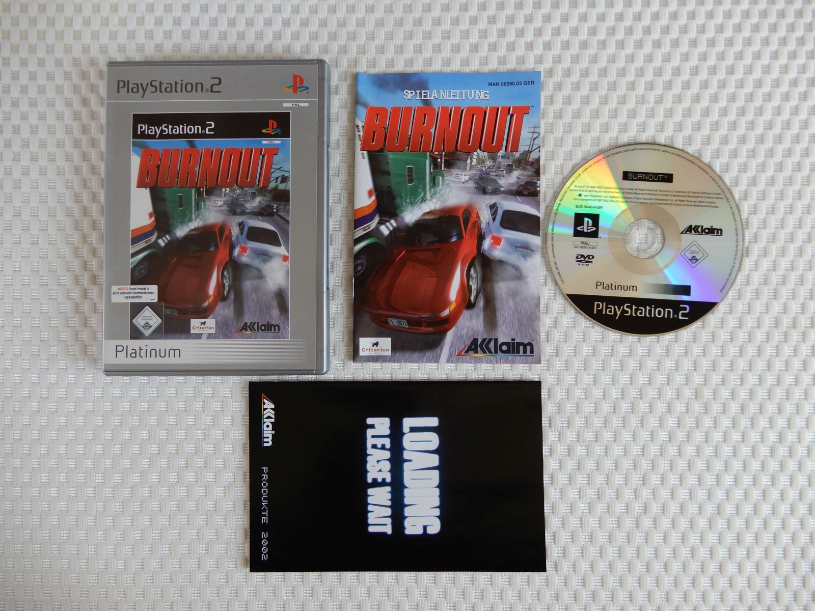 Burnout TOP stanje za Playstation 2 PS2 #2426