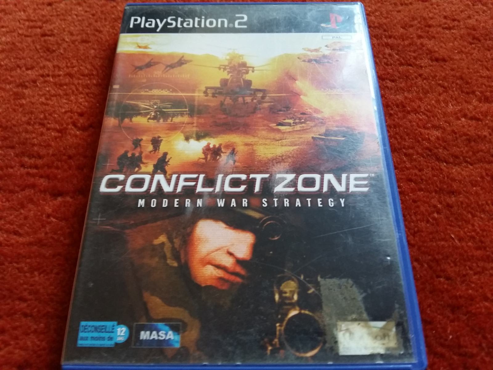 conflict zone modern war strategy ps2