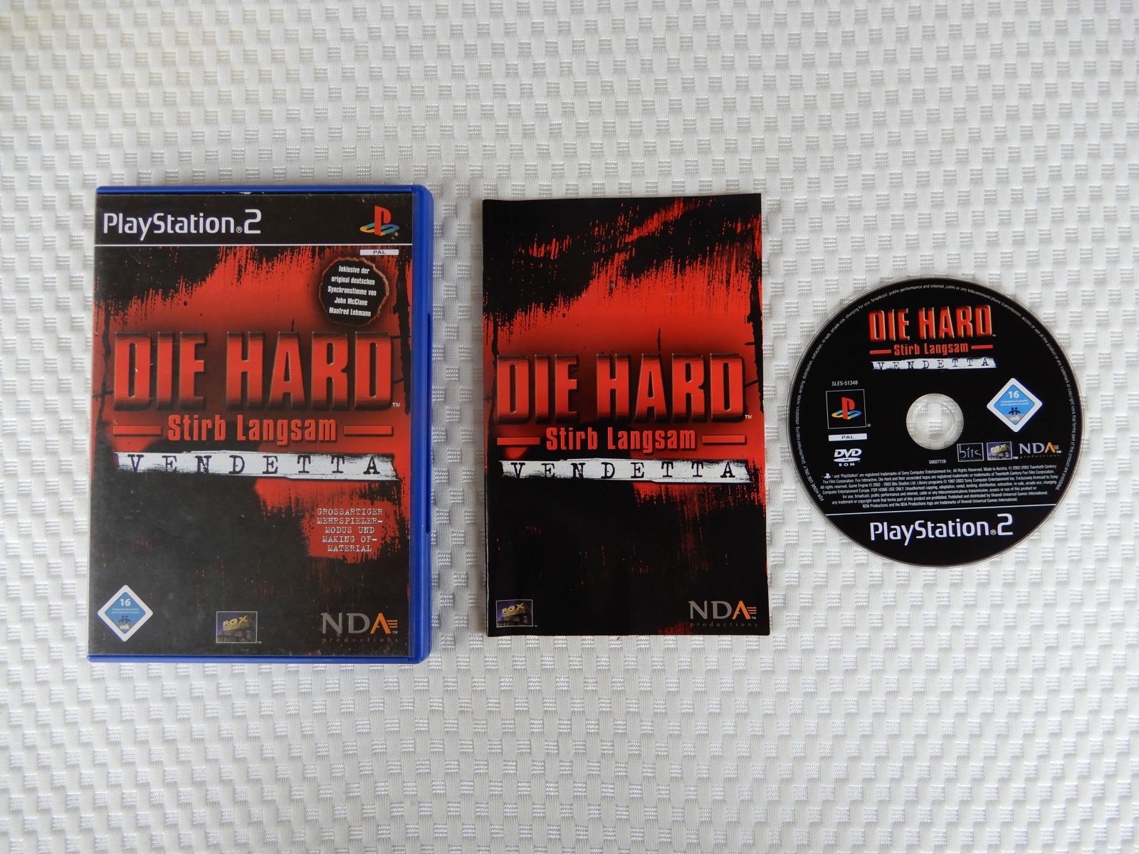 Die Hard Vendetta TOP stanje za Playstation 2 PS2 #2548