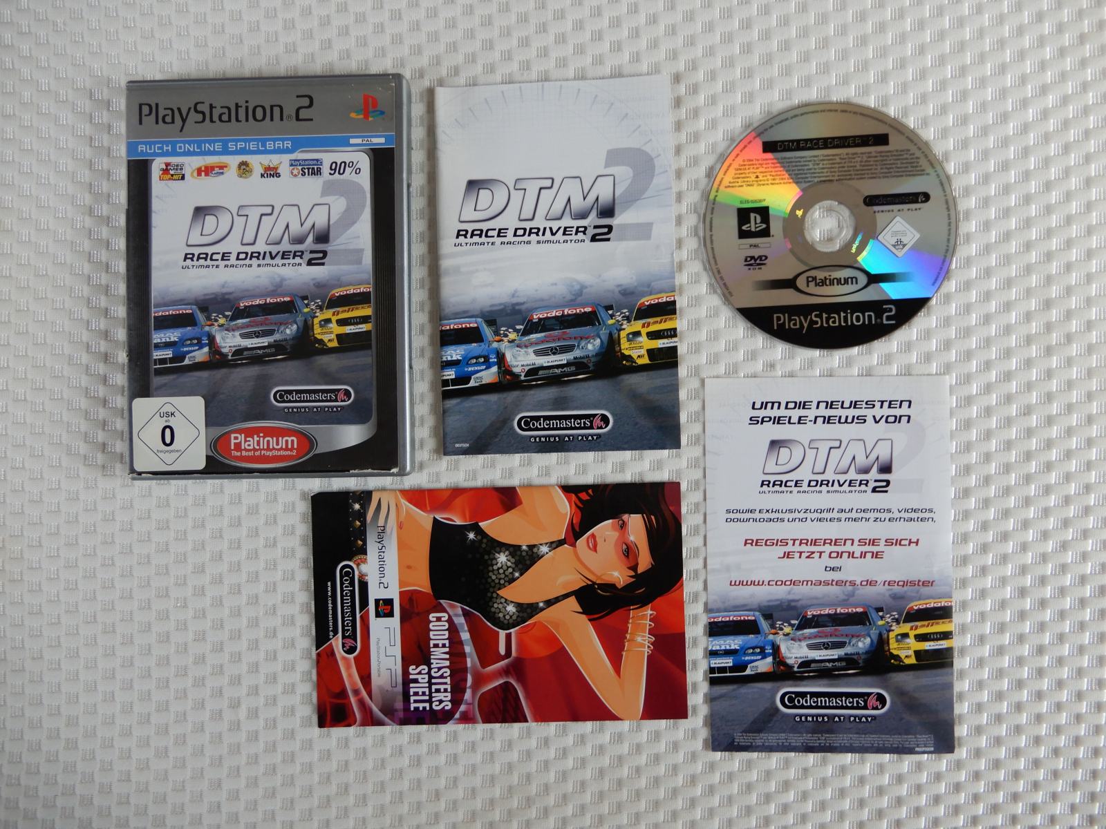 DTM Race Driver 2 za Playstation 2 PS2 #2057