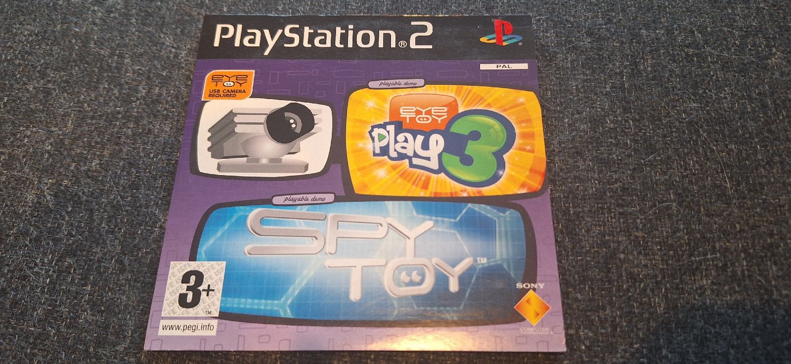 Eye Toy Play 3 & Spy Toy PS2 igra PlayStation kao Nova