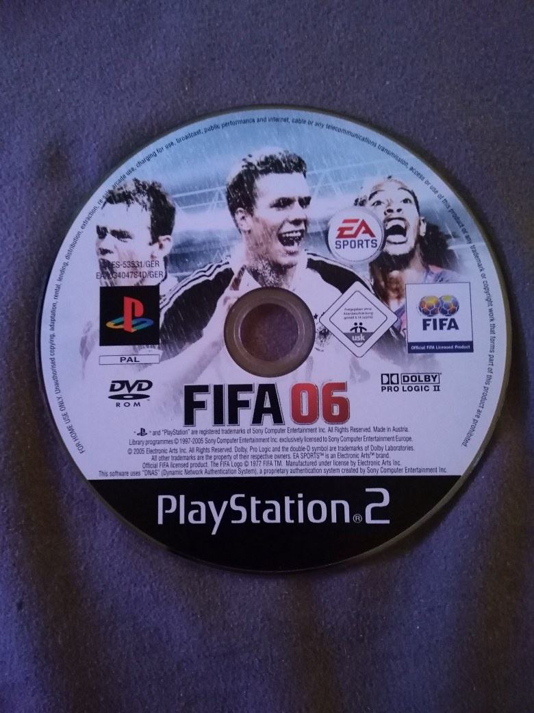 Fifa 06 ps2