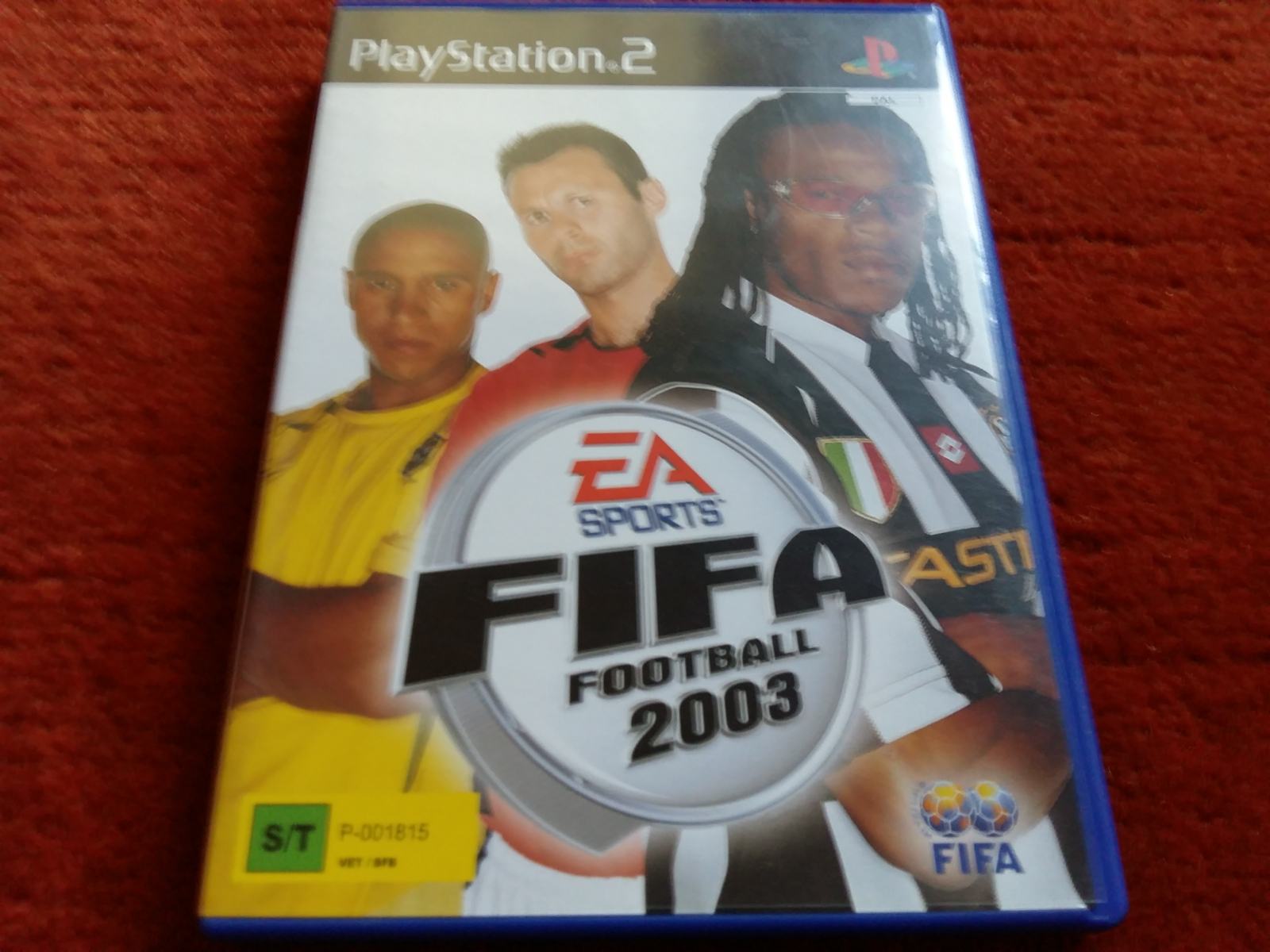 fifa 2003 ps2 black label