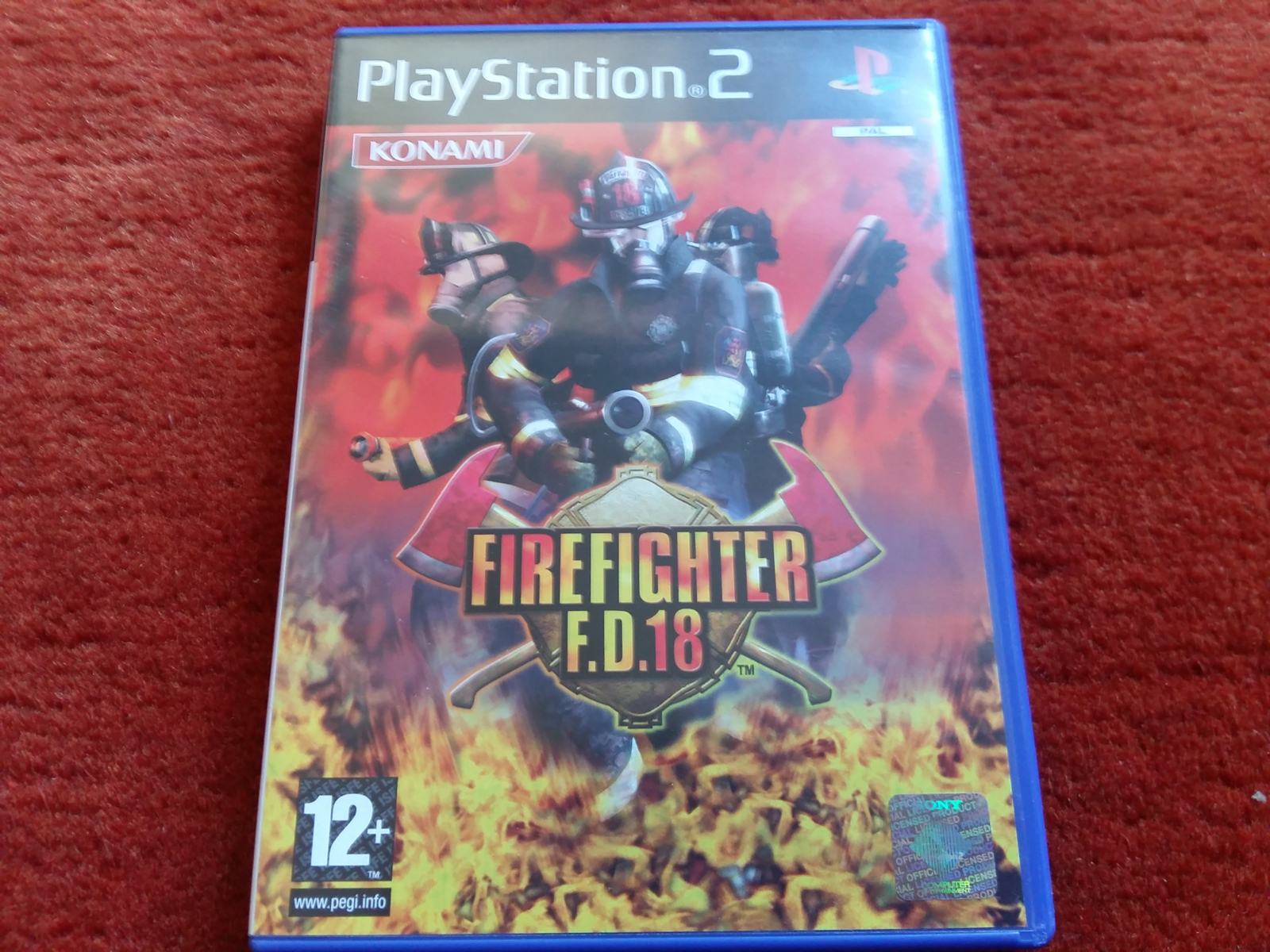 firefighter f d 18 ps2 black label