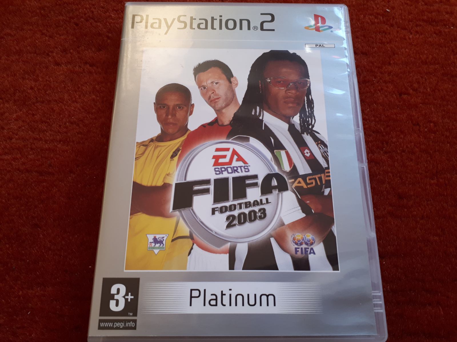 fifa 2003 ps2 platinum