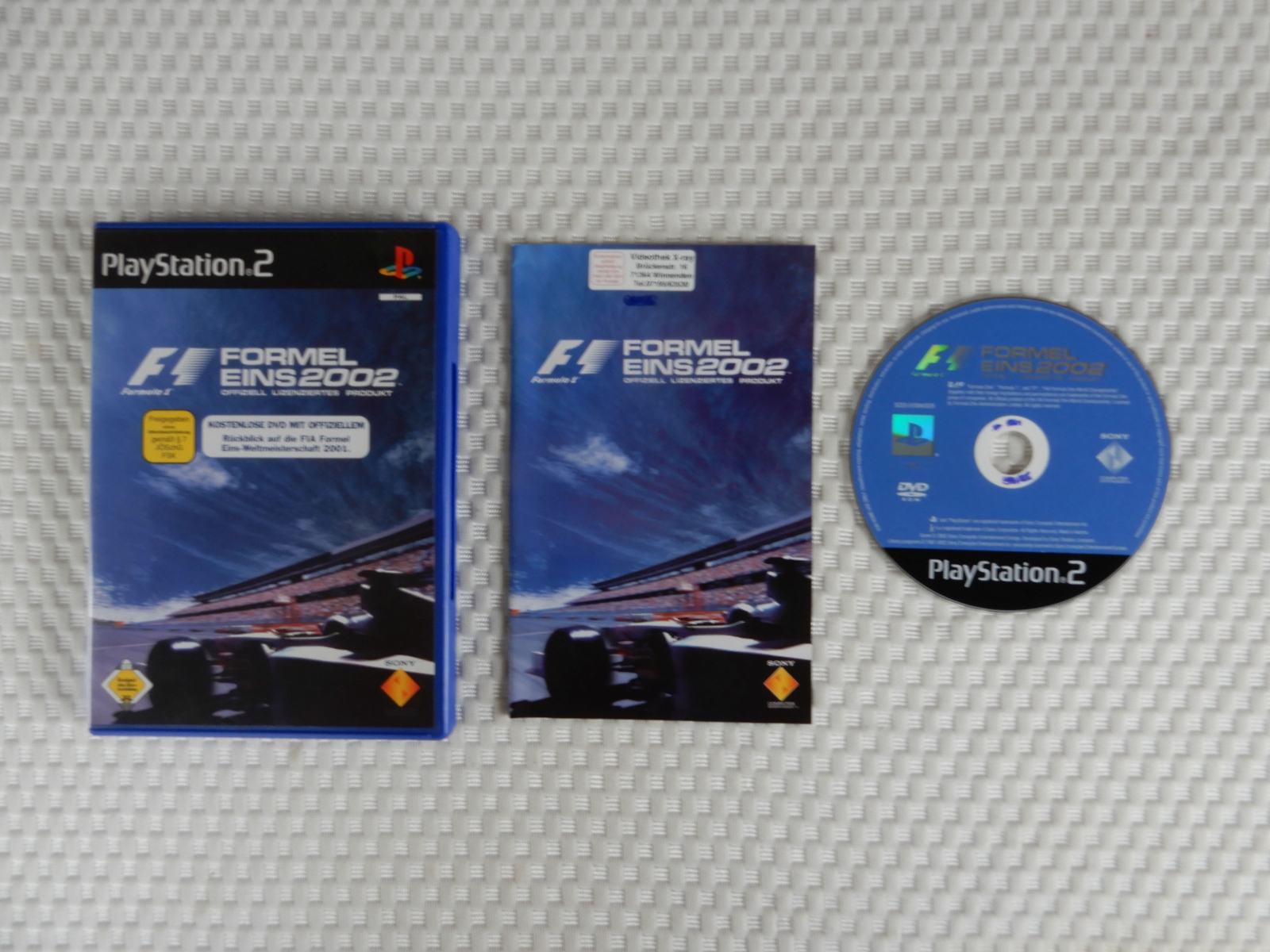 Formula One 2002 kao NOVA za Playstation 2 PS2 #3347