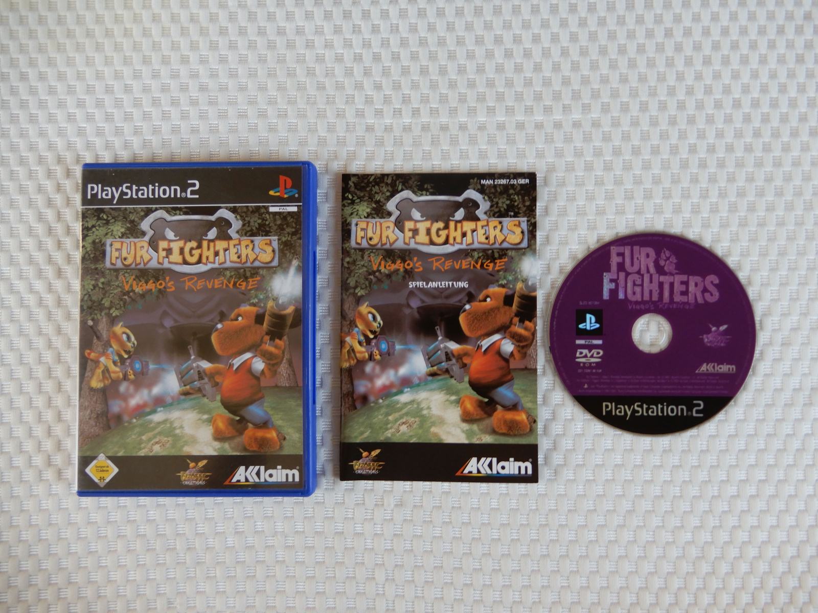 Fur Fighters Viggos Revenge kao NOVA za Playstation 2 PS2 #2657