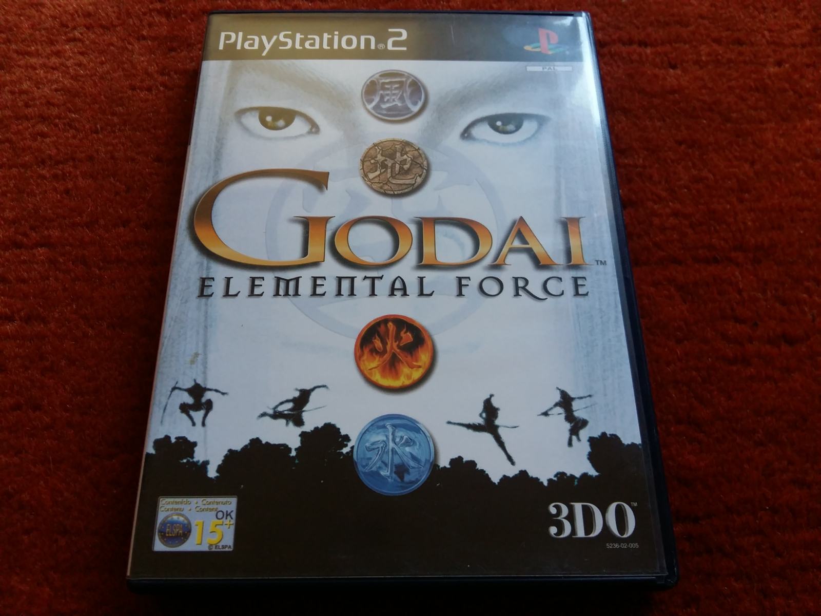 godai elemental force ps2 black label
