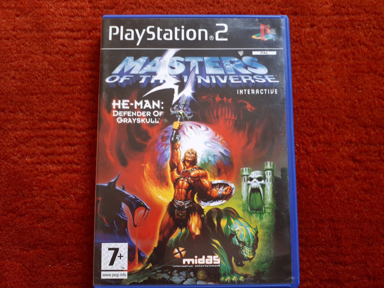 he-man defender of grayskull ps2 black label