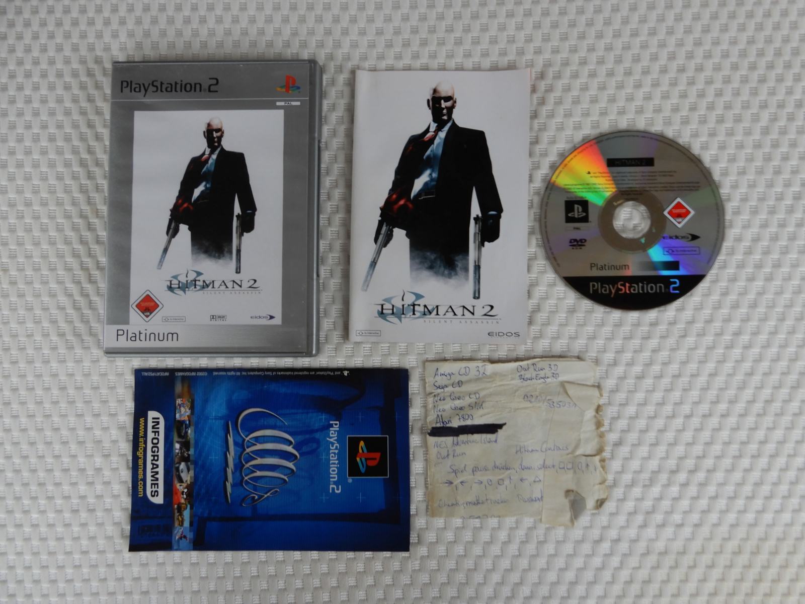 Hitman 2 : Silent Assassin za Playstation 2 PS2 #3760