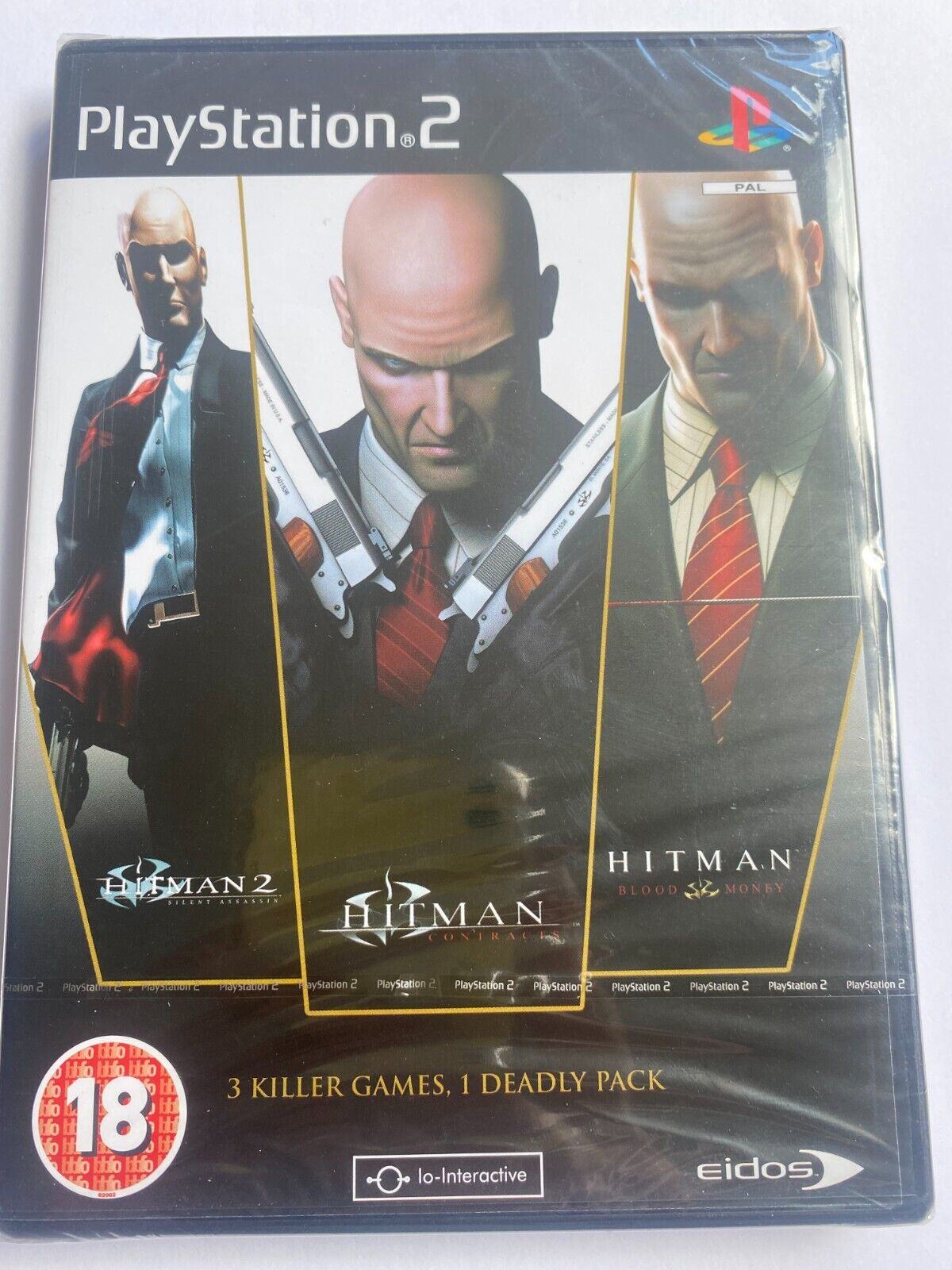HITMAN: THE TRIPLE HIT PACK ZA PS2