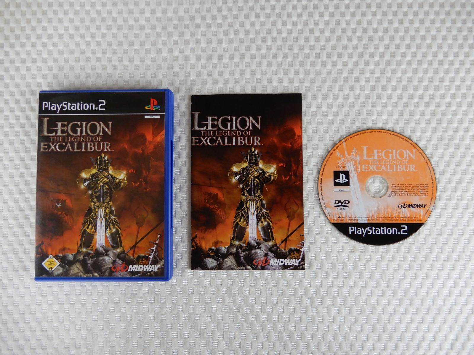 Legion The Legend Of Excalibur TOP stanje za Playstation 2 PS2 #2156