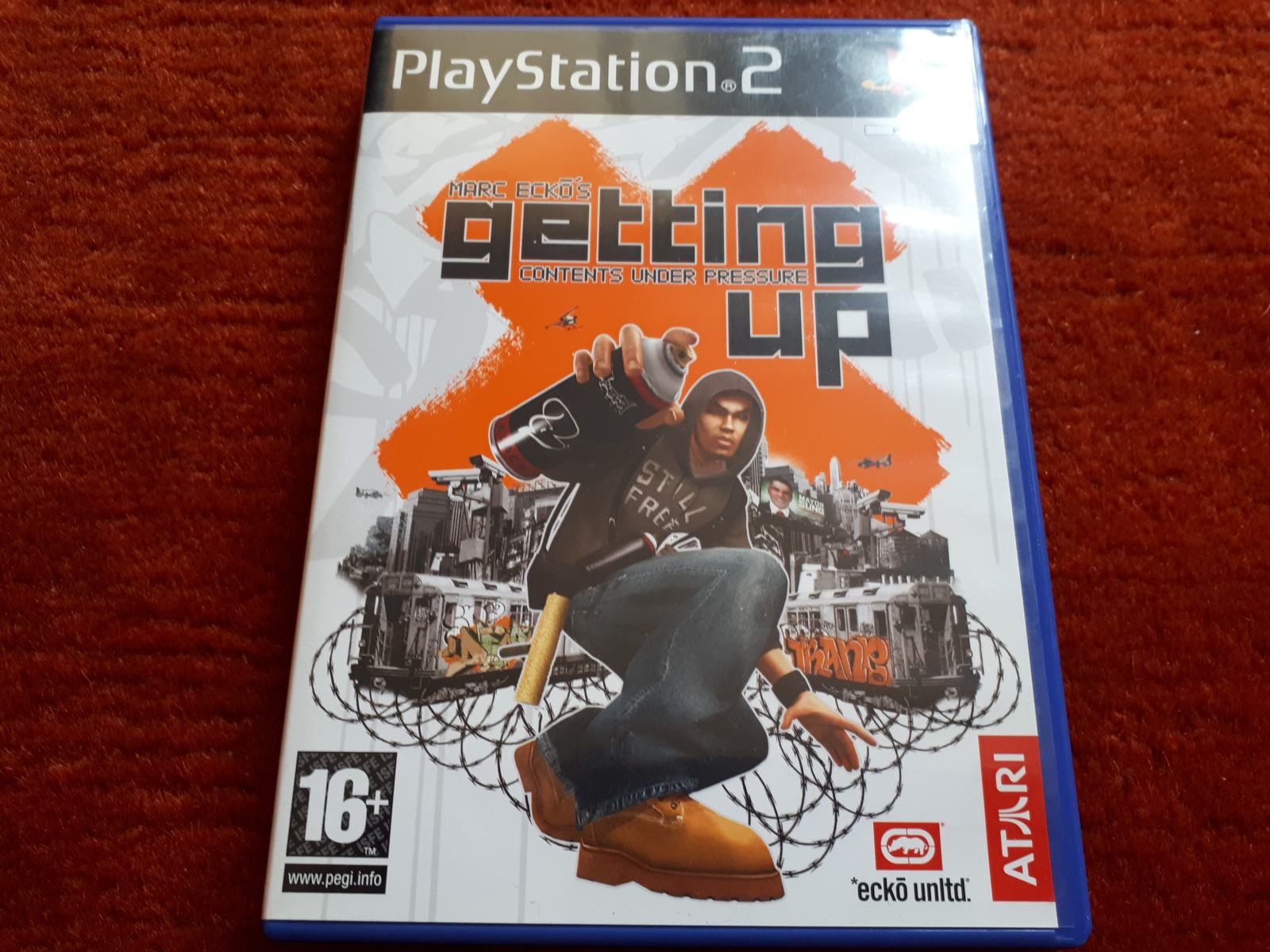 marc eckos getting up contents under pressure ps2 black label