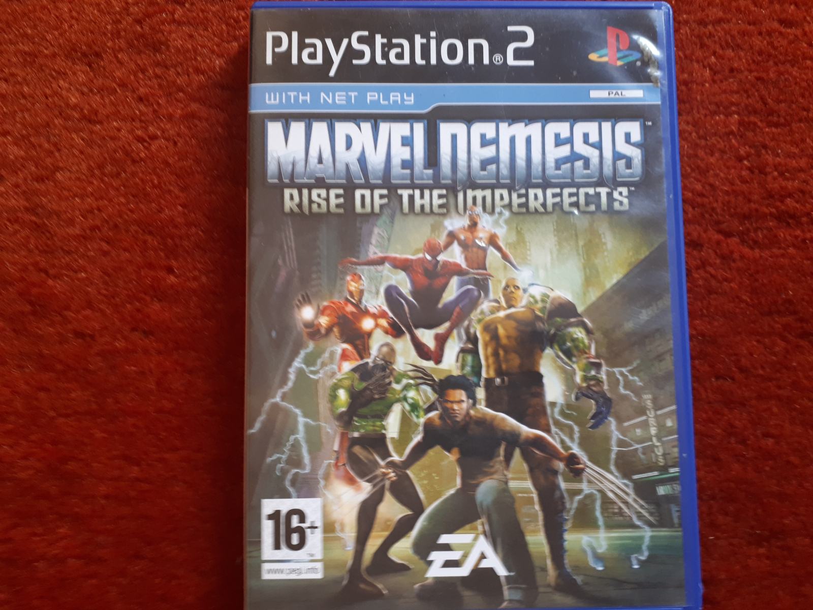 marvel nemesis rise of the imperfects ps2 black label