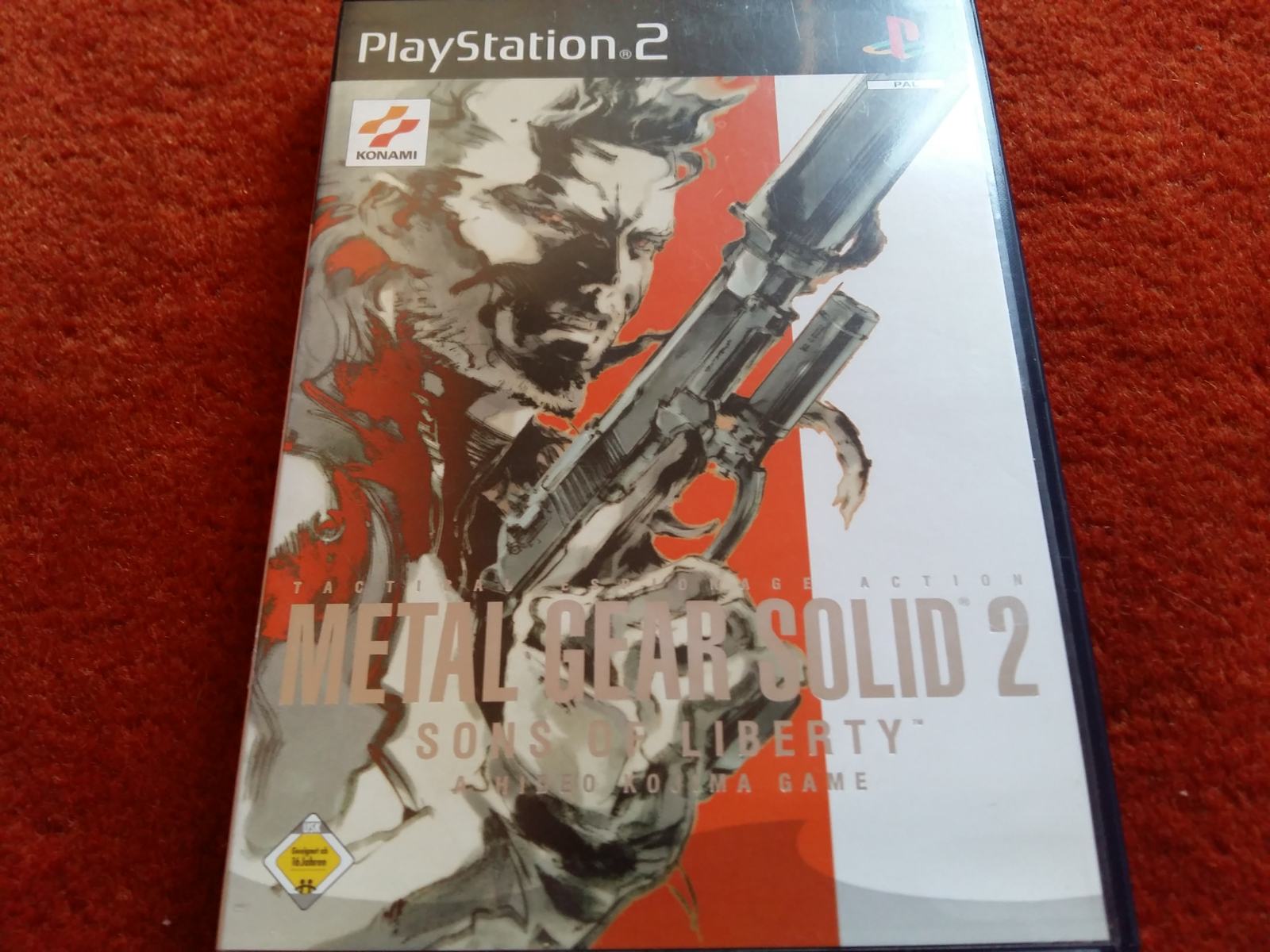 metal gear solid 2 ps2