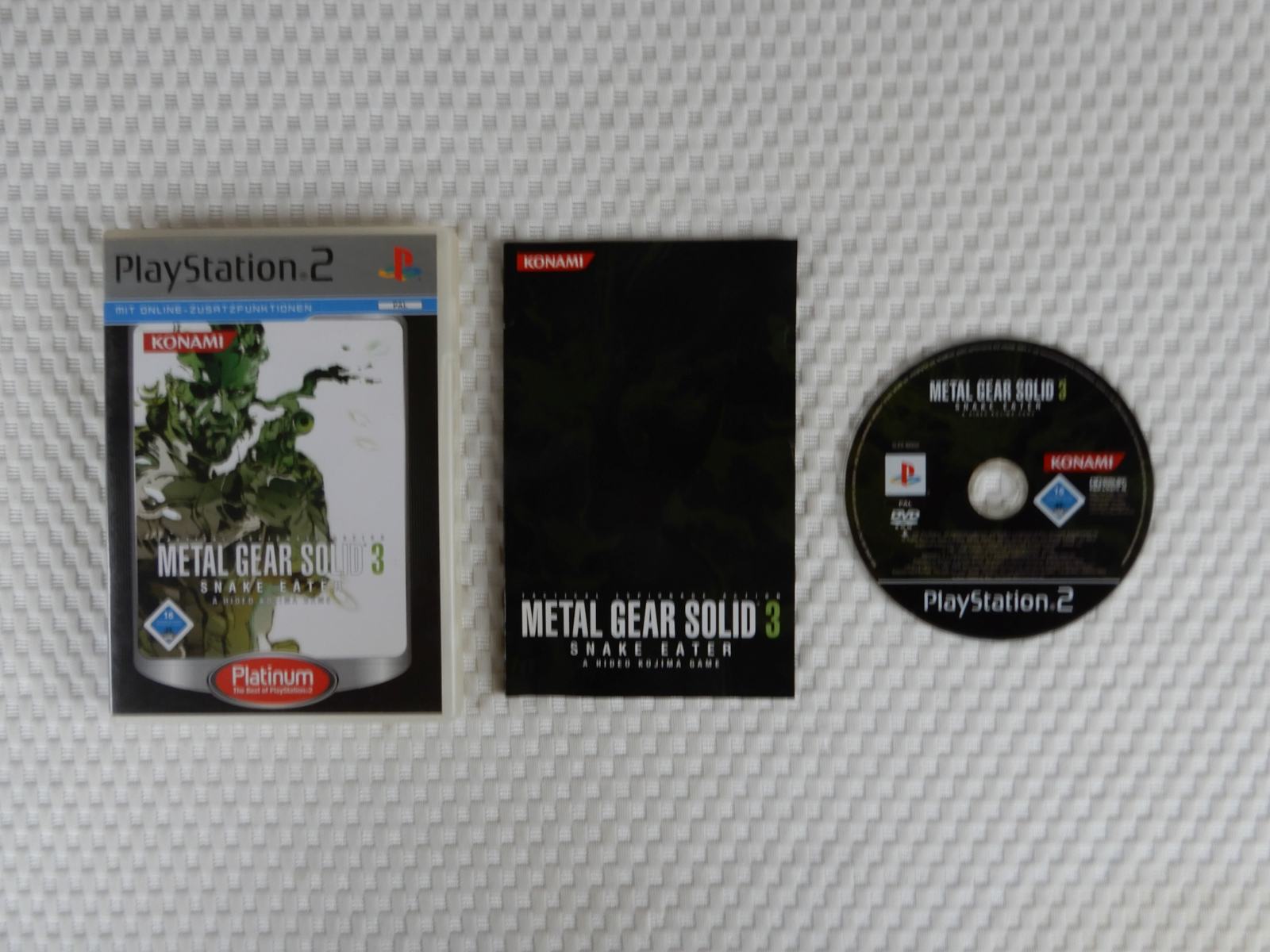 Metal Gear Solid 3 Snake Eater kao NOVA za Playstation 2 PS2 #3790