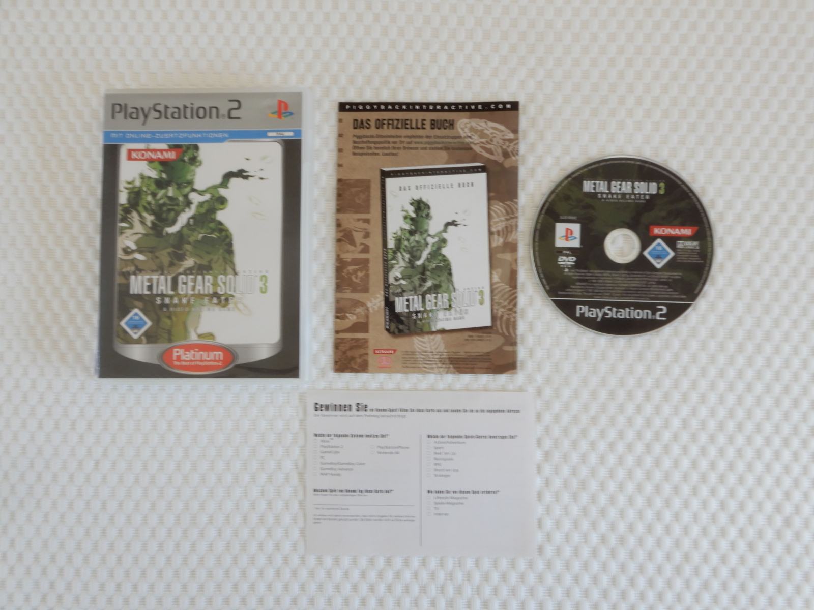 Metal Gear Solid 3 Snake Eater za Playstation 2 PS2 #3802