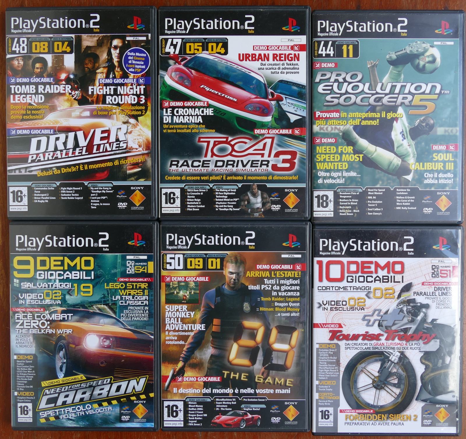 Playstation 2 demo dvd-i