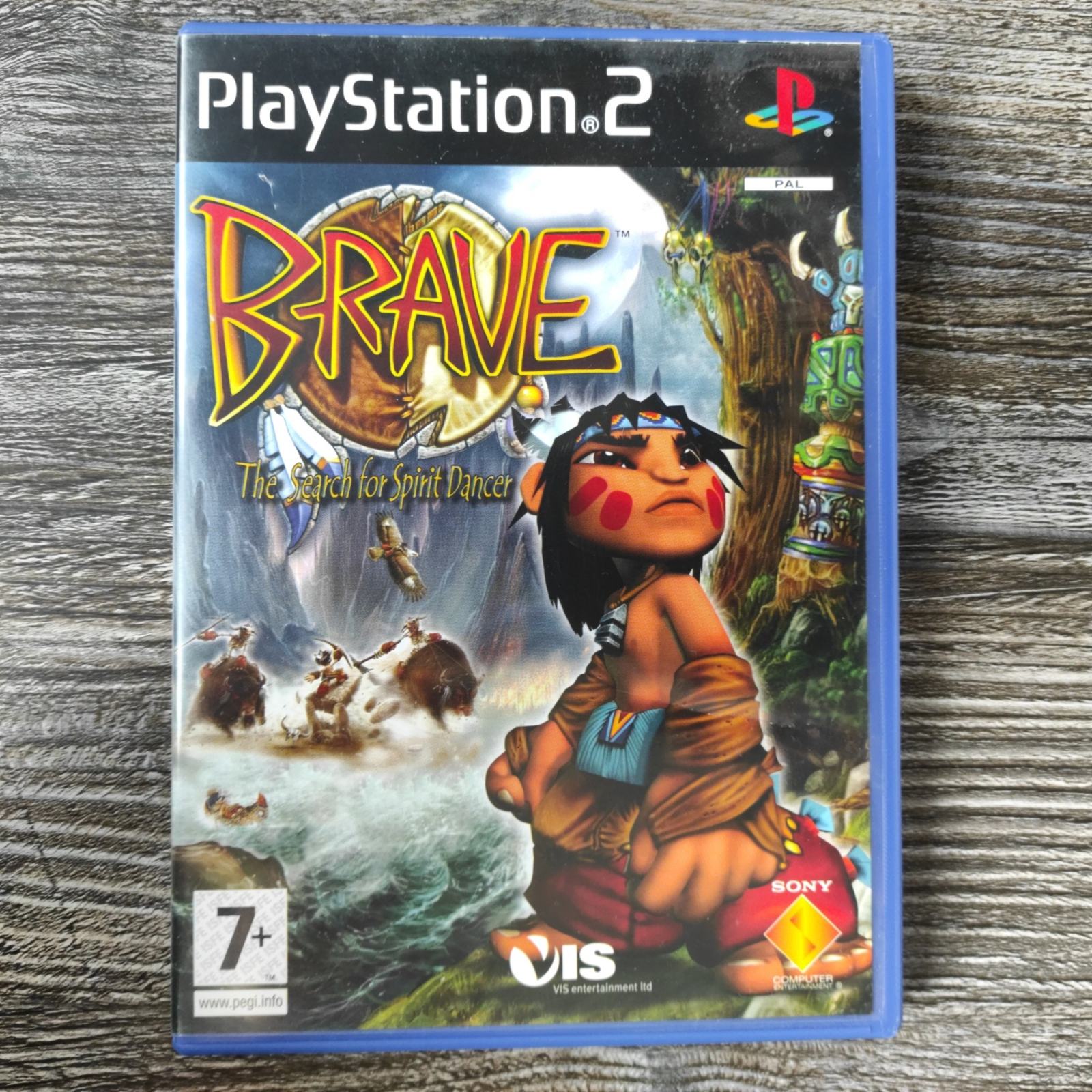 ps2 Brave The Search For Spirit Dancer ps2