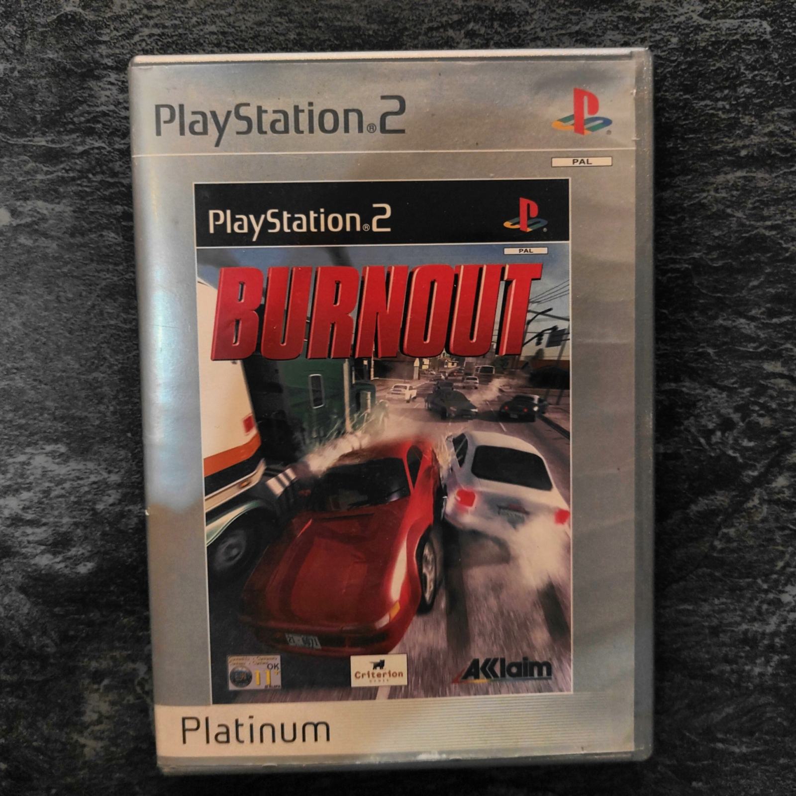 ps2 Burnout [Platinum] ps2
