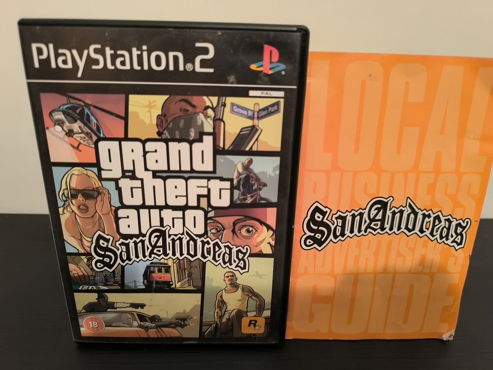 ps2 GTA san Andreas