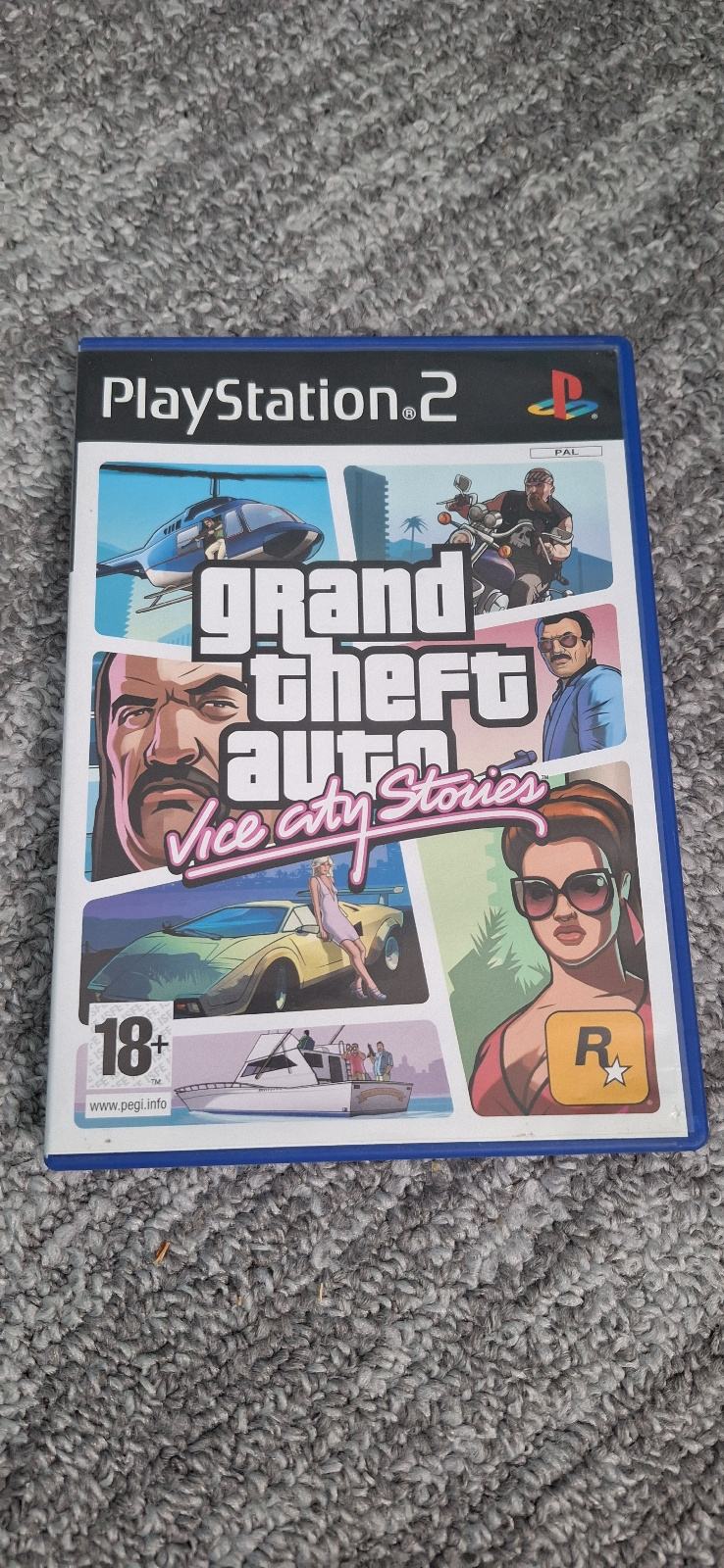 PS2 Gta Vice City Stories
