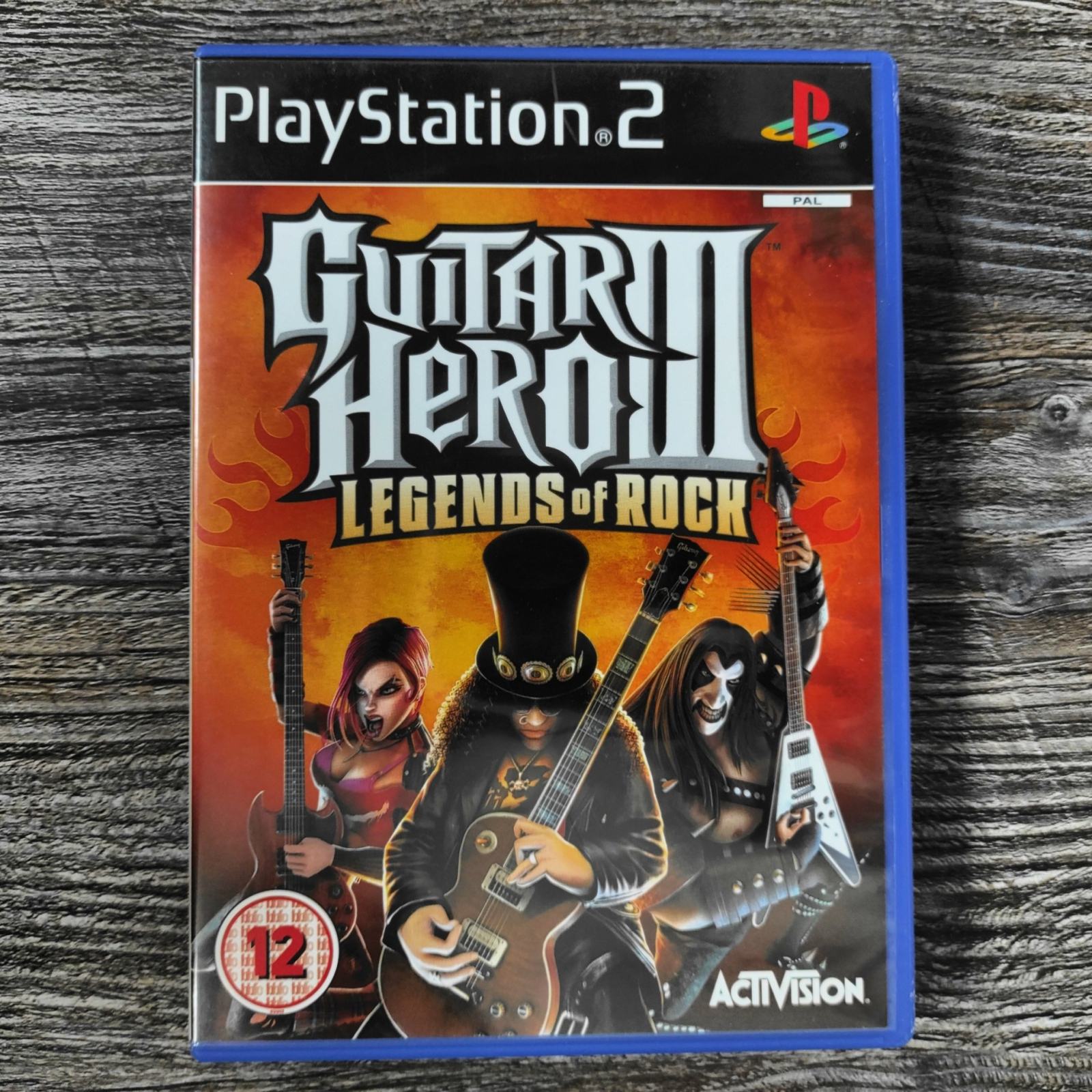 ps2 Guitar Hero III: Legends Of Rock ps2