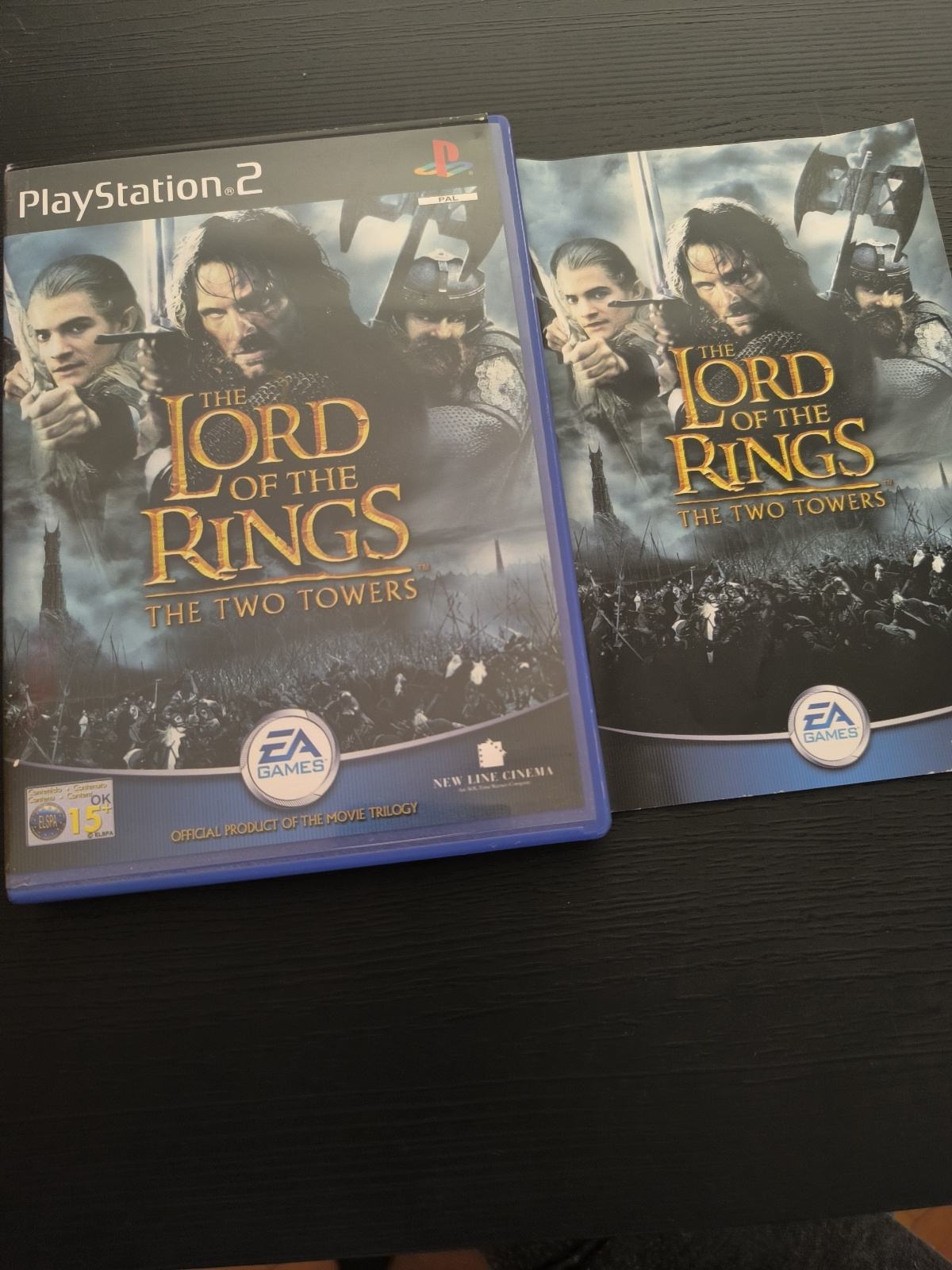 ps2 lord of the rings the two towers