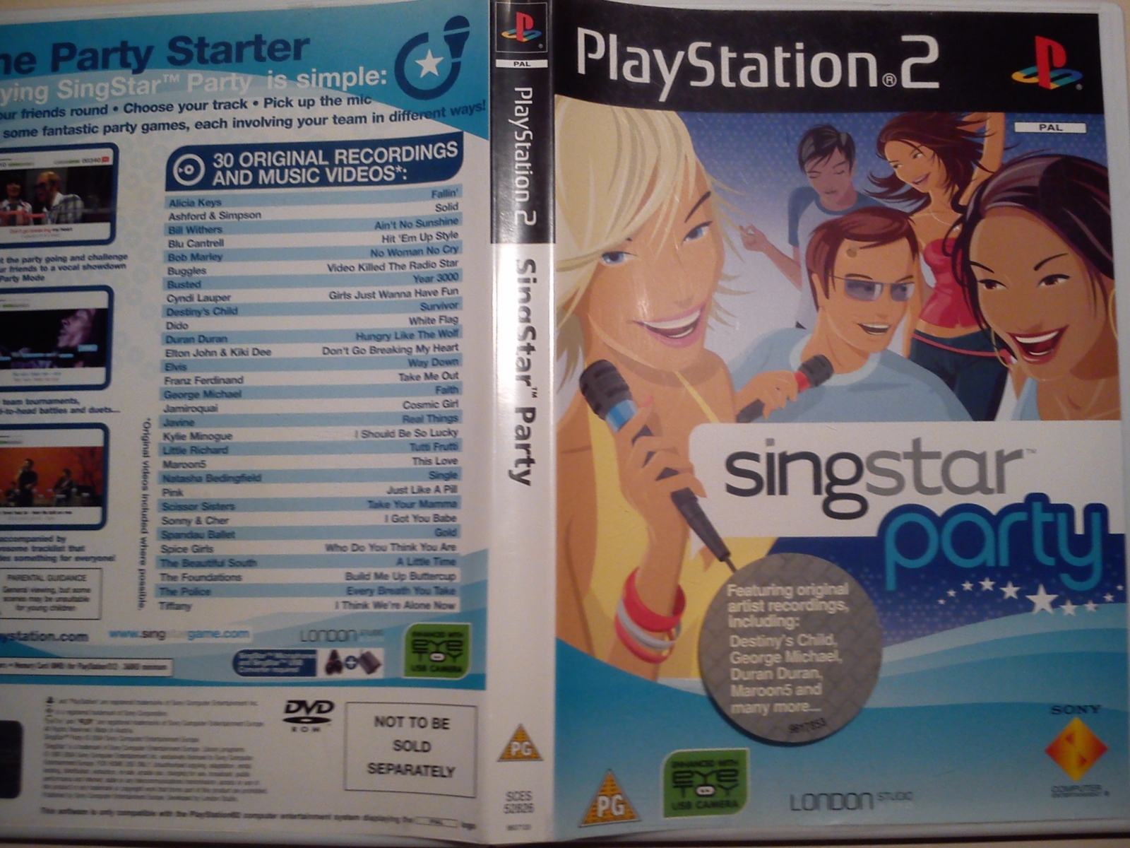 PS2 ORIGINAL IGRA SINGSTAR PARTY