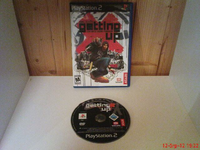 PS2 PlayStation 2 original igra Marc Eckos: Getting Up BESPLATNA POSTA