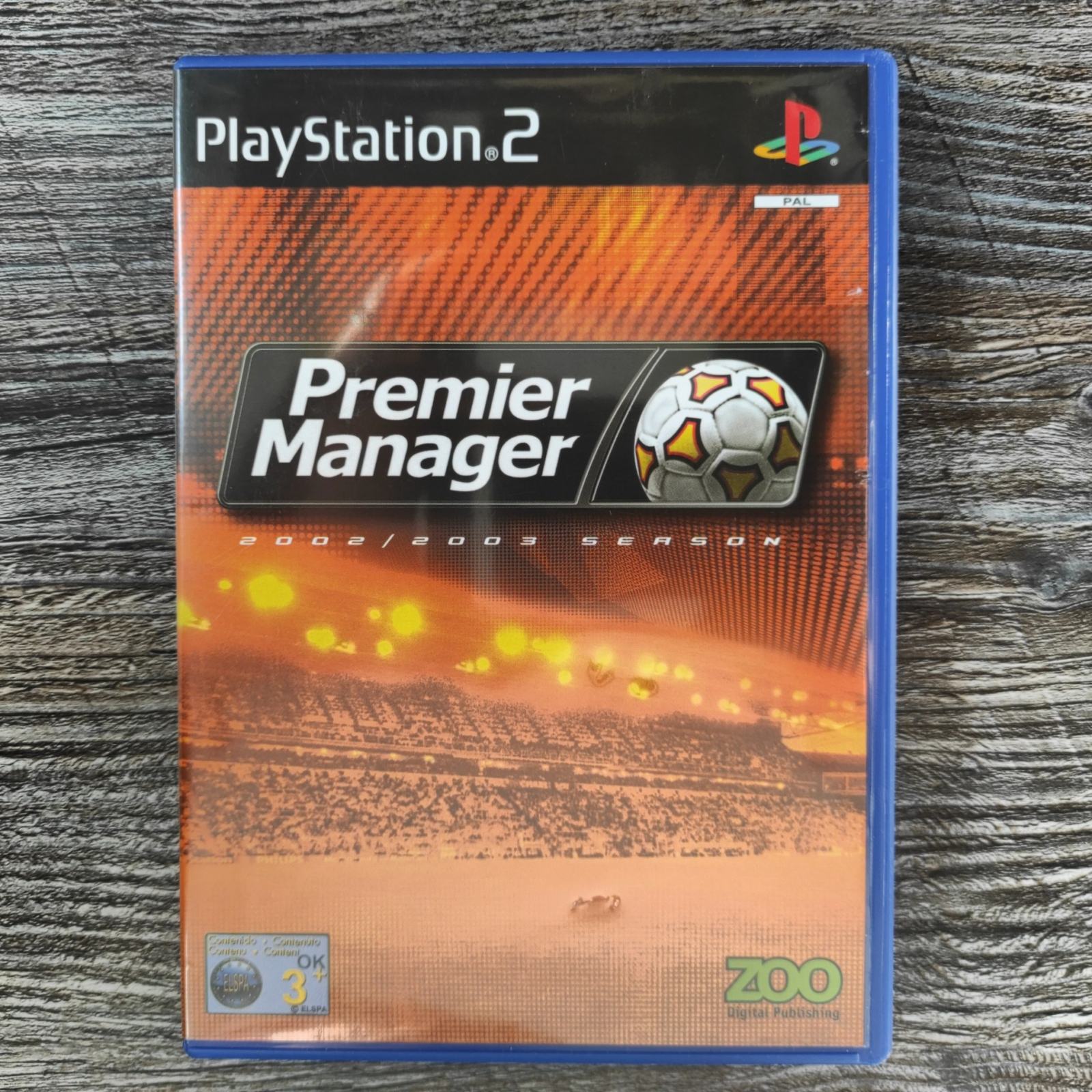 ps2 Premier Manager 2002-2003 ps2