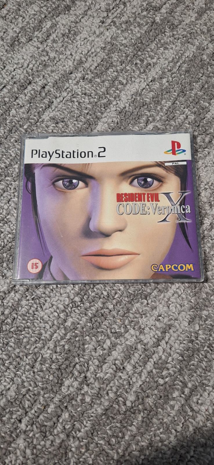 PS2 Resident Evil Code Veronica X