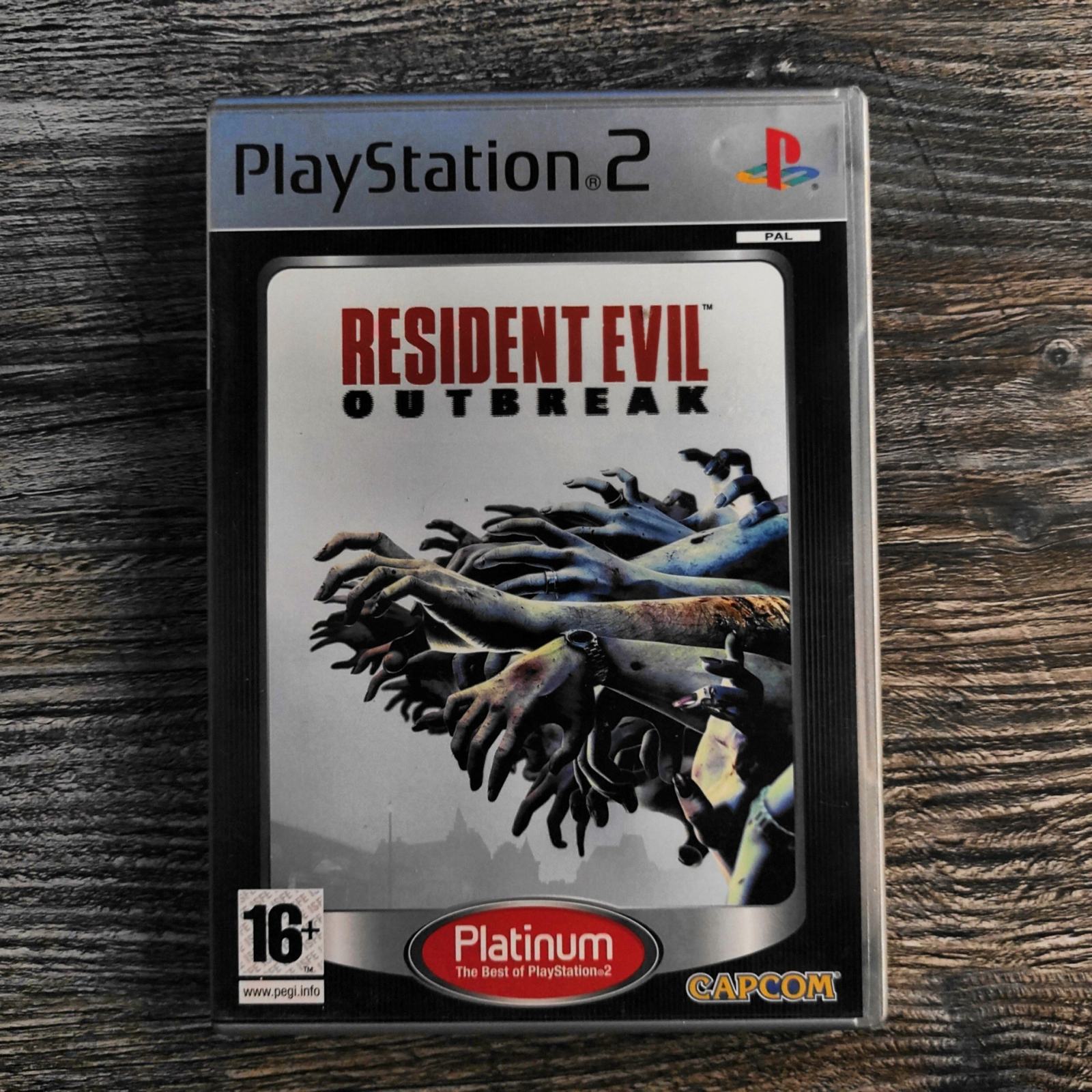ps2 Resident Evil Outbreak ps2