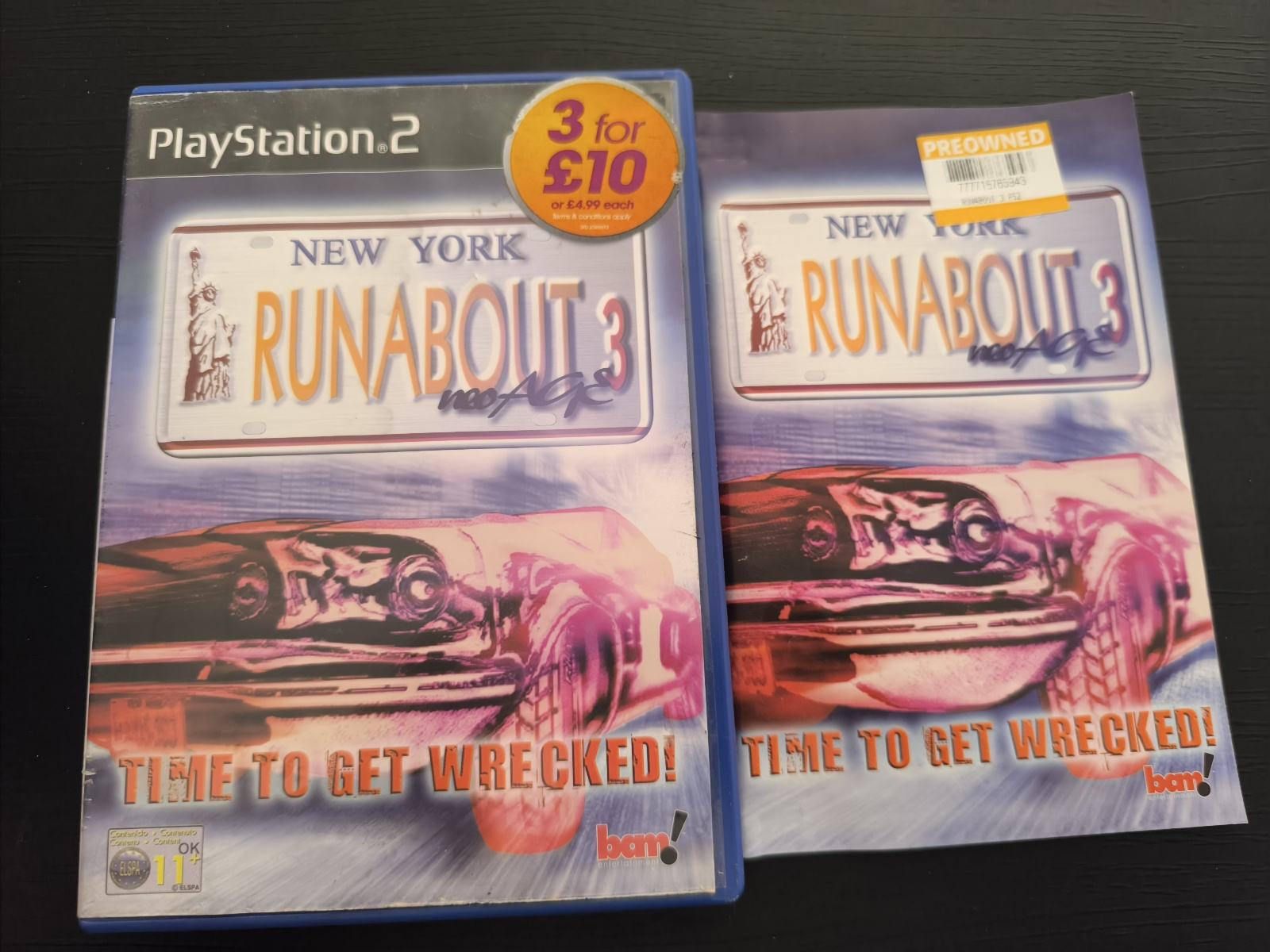 PS2 runabout 3 Neo age