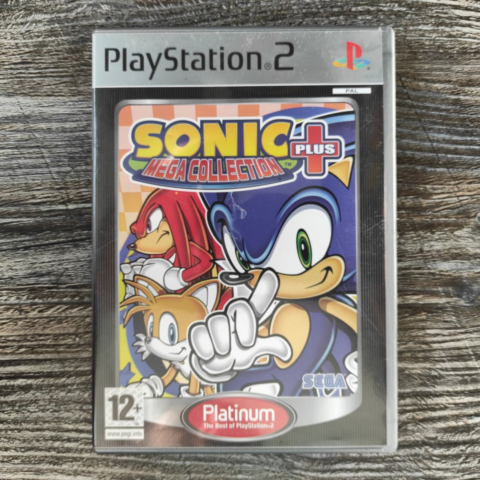 ps2 Sonic Mega Collection Plus ps2