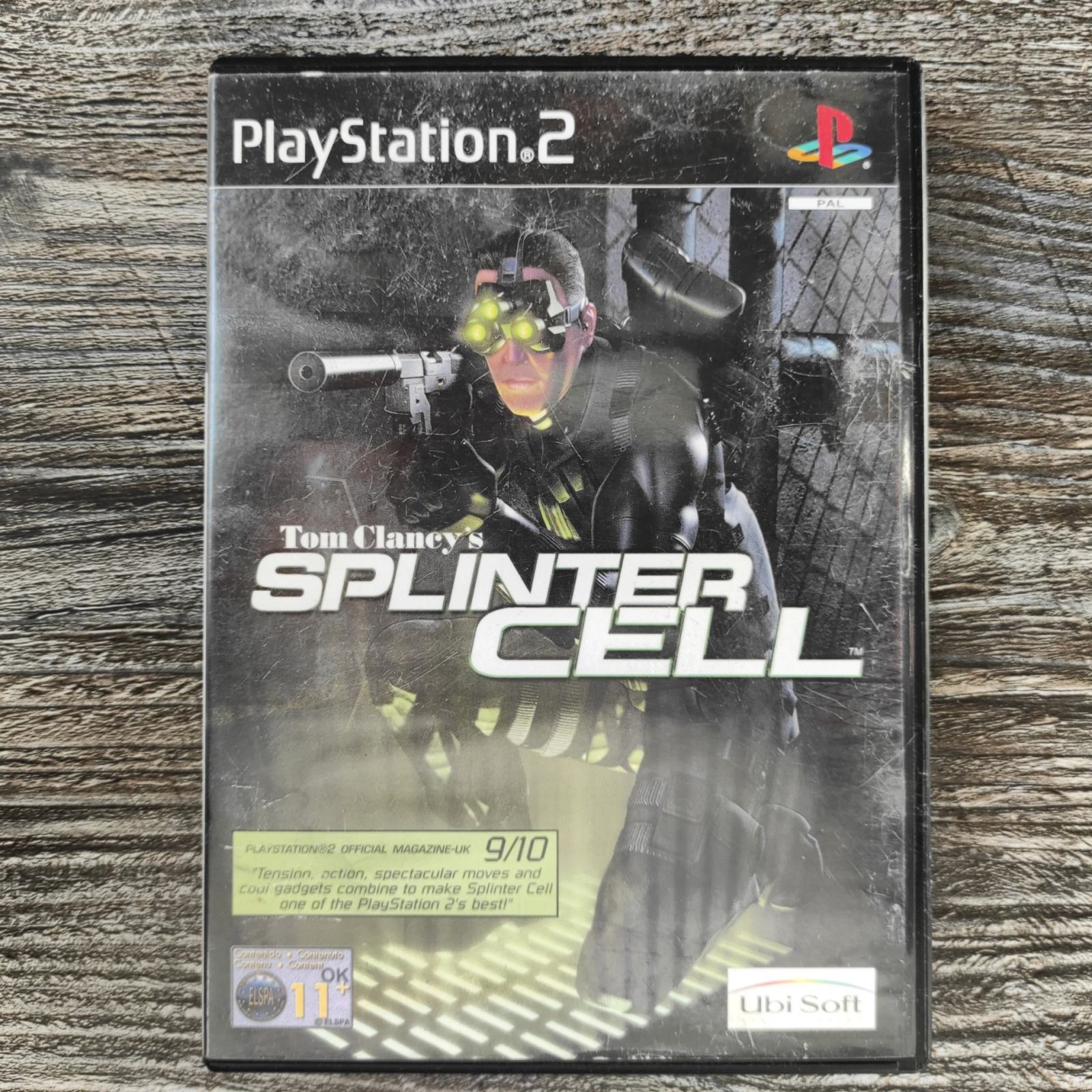 ps2 Splinter Cell ps2