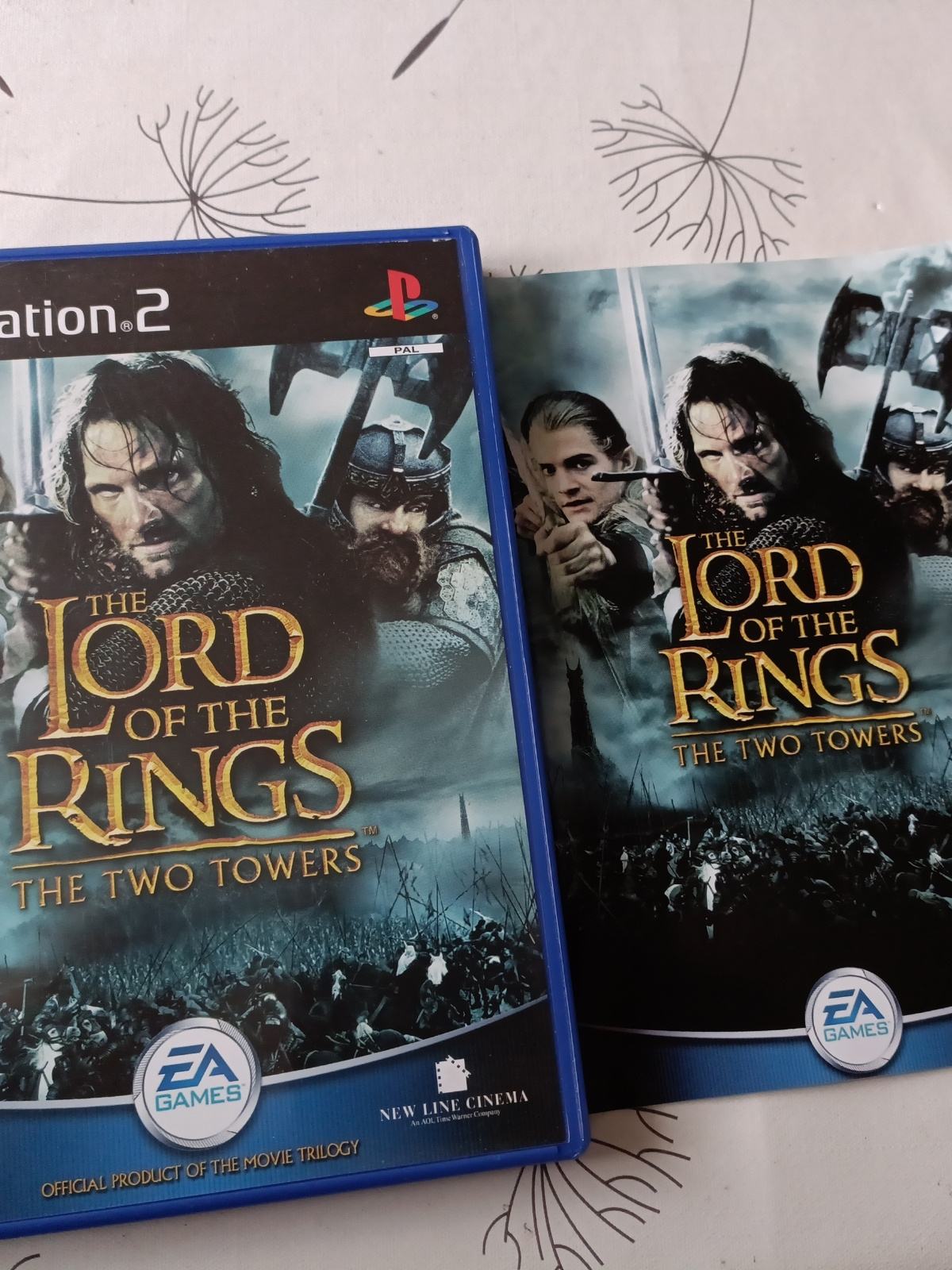 PS2 the lord of the rings the two towers