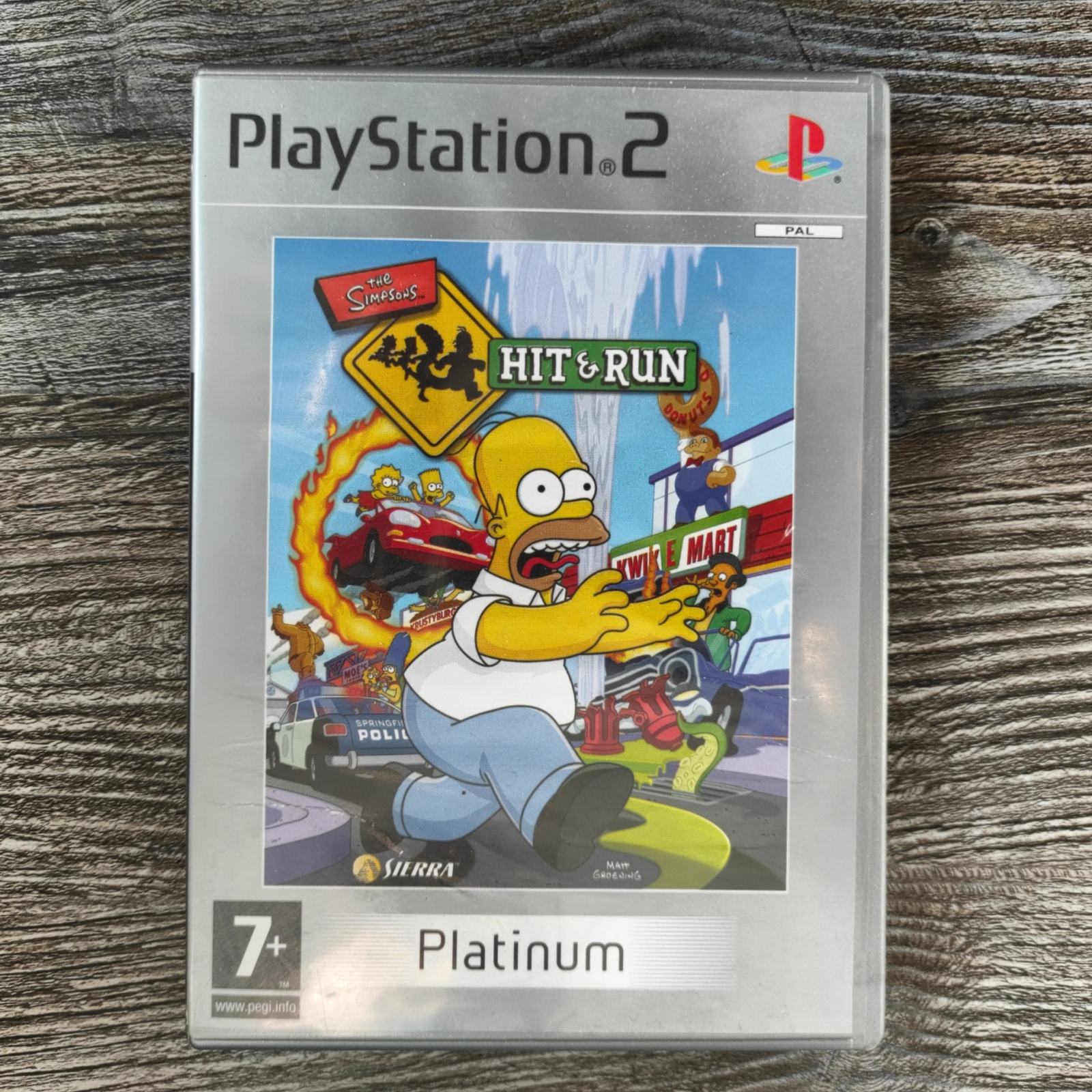 ps2 The Simpsons Hit And Run ps2