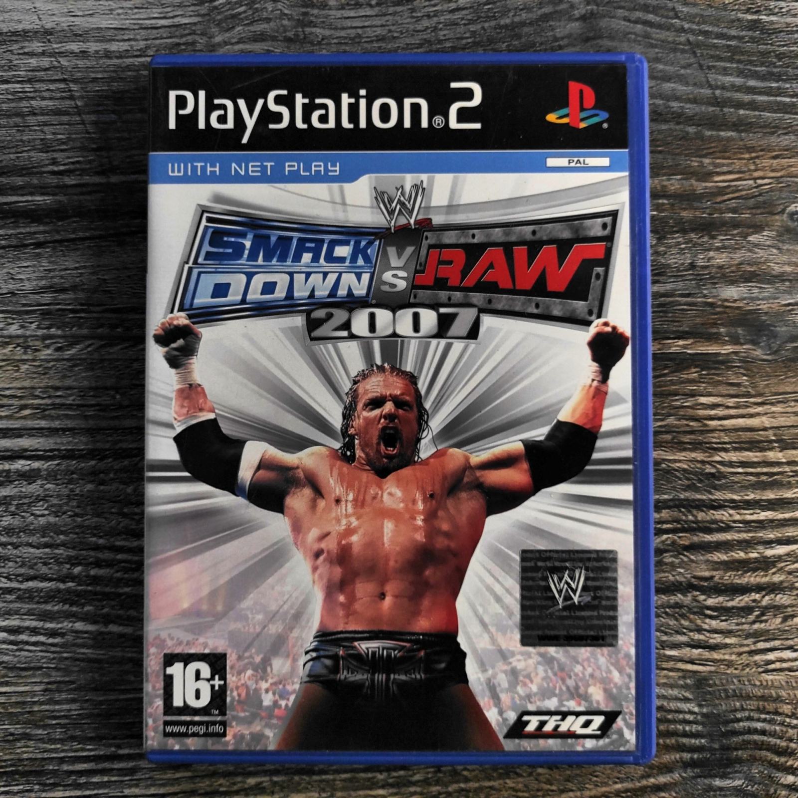 ps2 WWE Smackdown Vs. Raw 2007 ps2