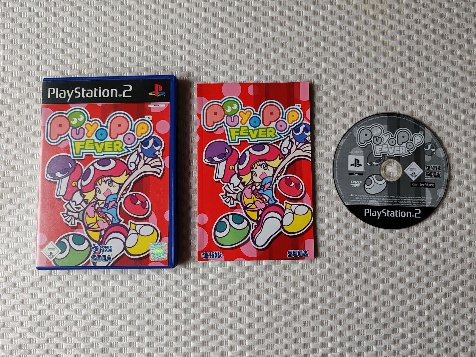 Puyo Pop Fever TOP stanje za Playstation 2 PS2 #1137