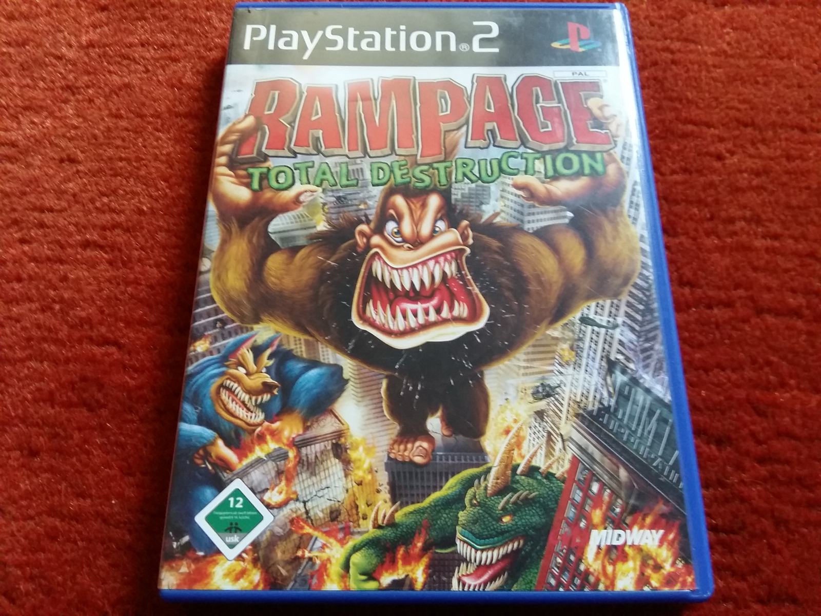 rampage total destruction ps2