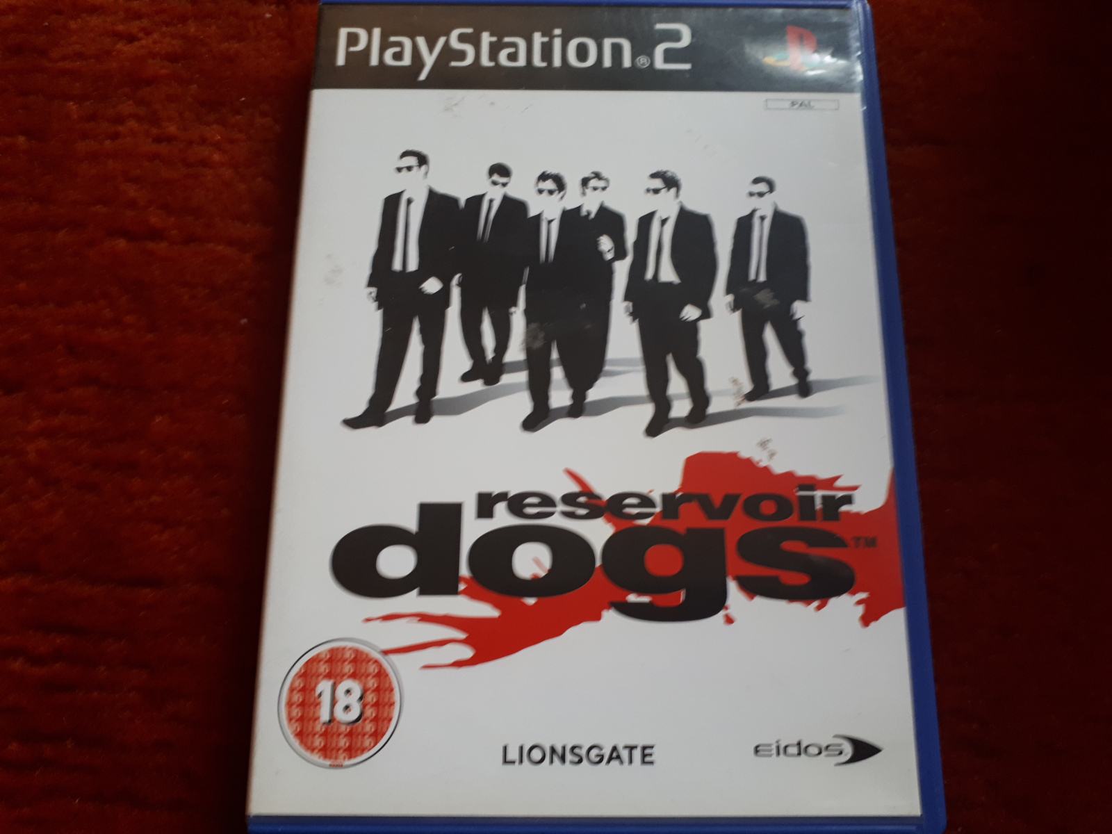 reservoir dogs ps2 black label